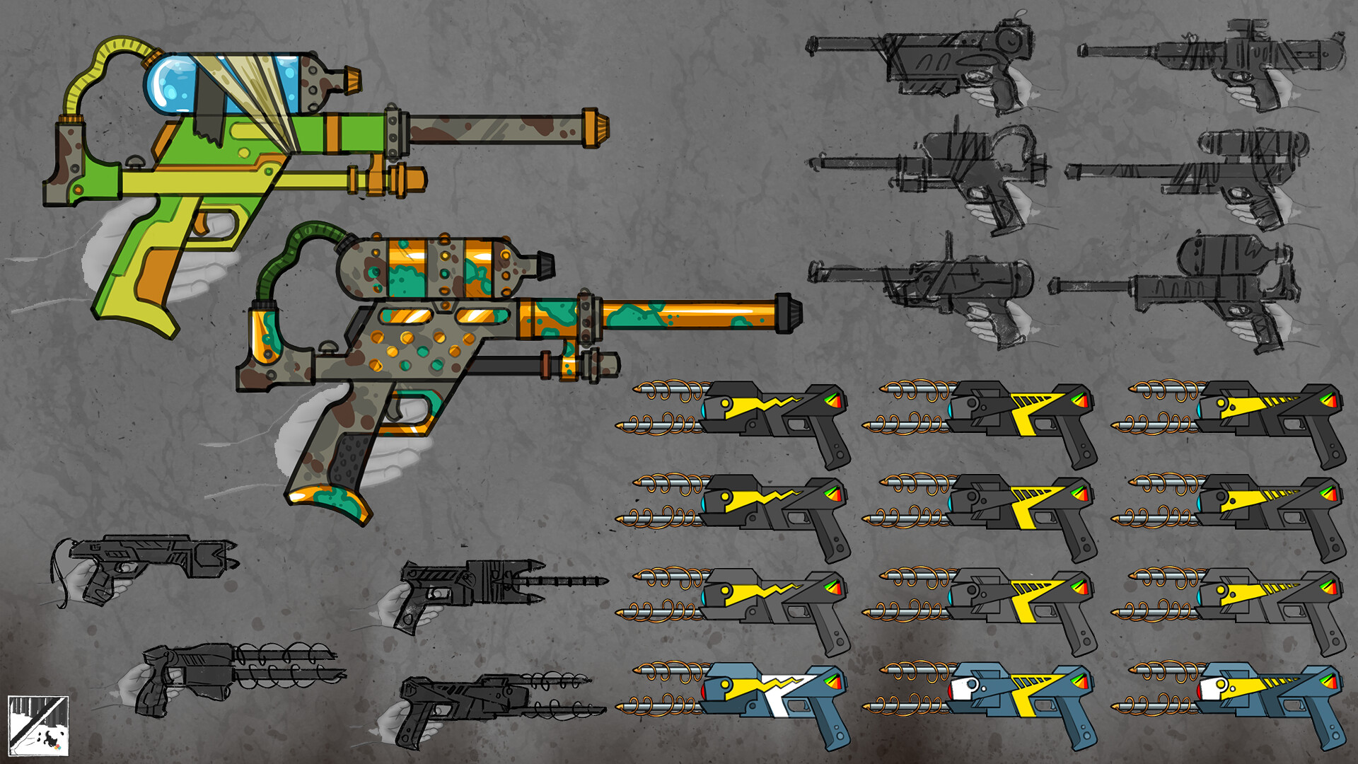 Rowan Sherwin - Grim Tranquility - Weapons