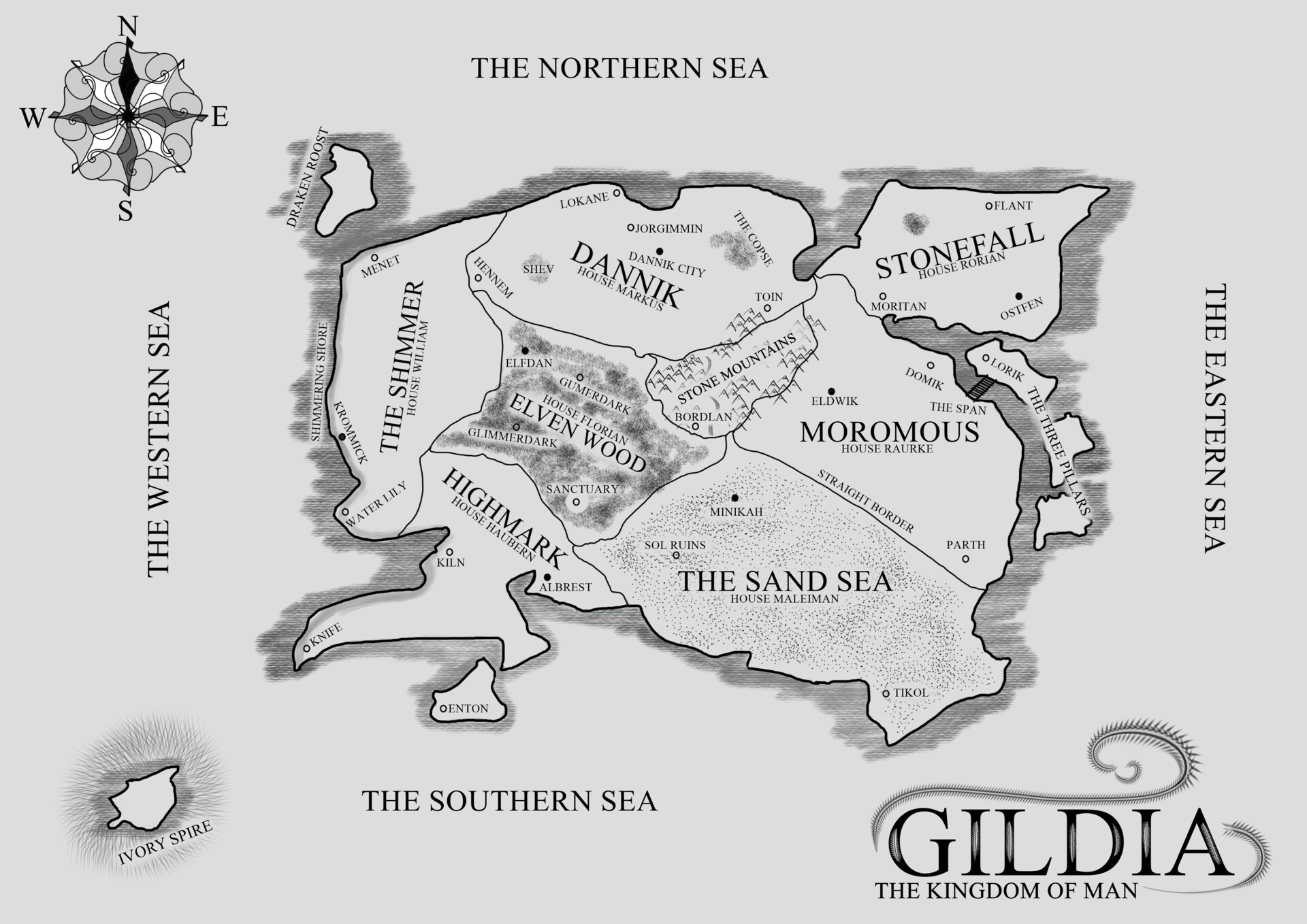 ArtStation - Gildia Redefined, a rework of the map.