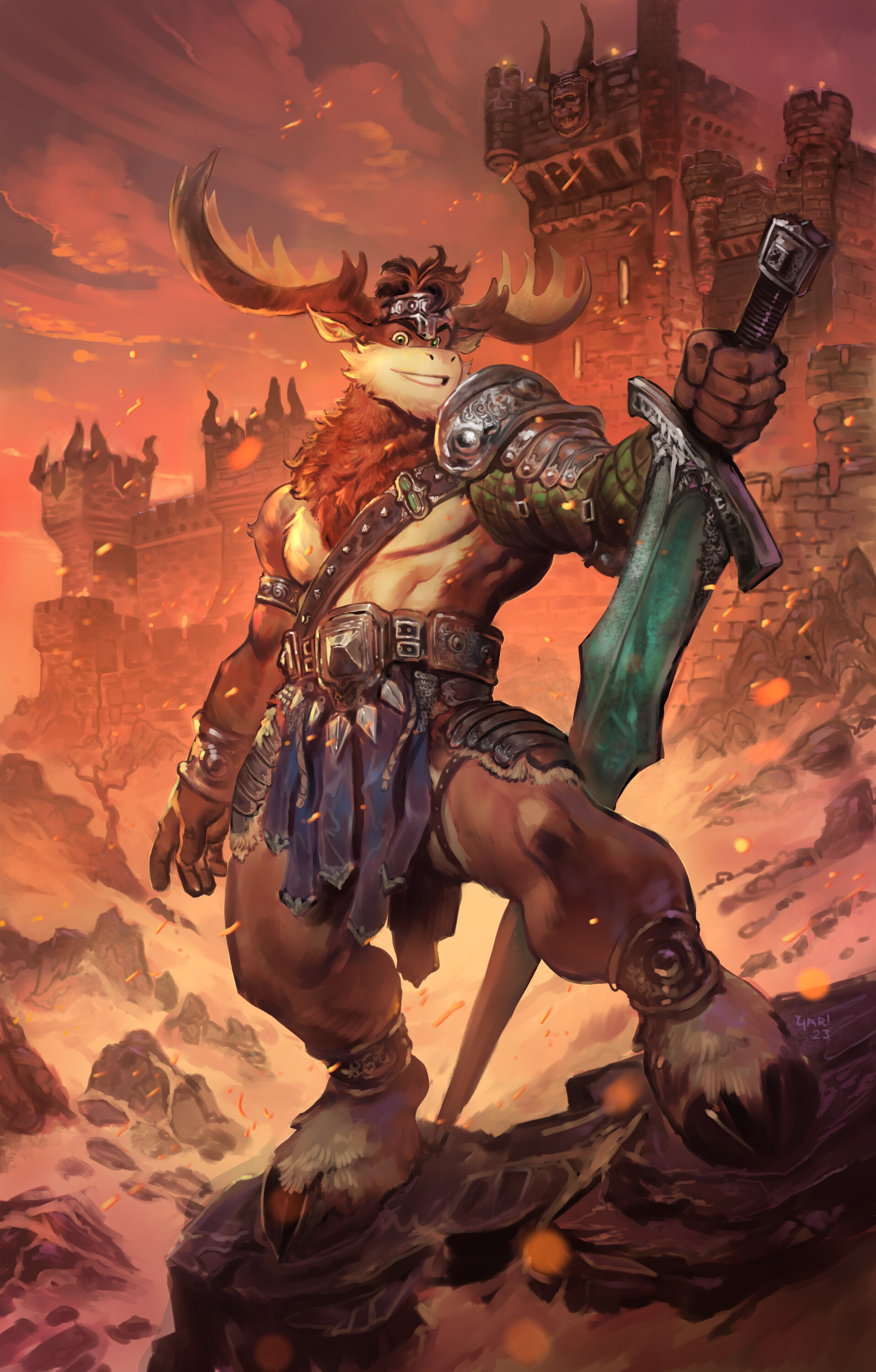 ArtStation - "Biff" Commission