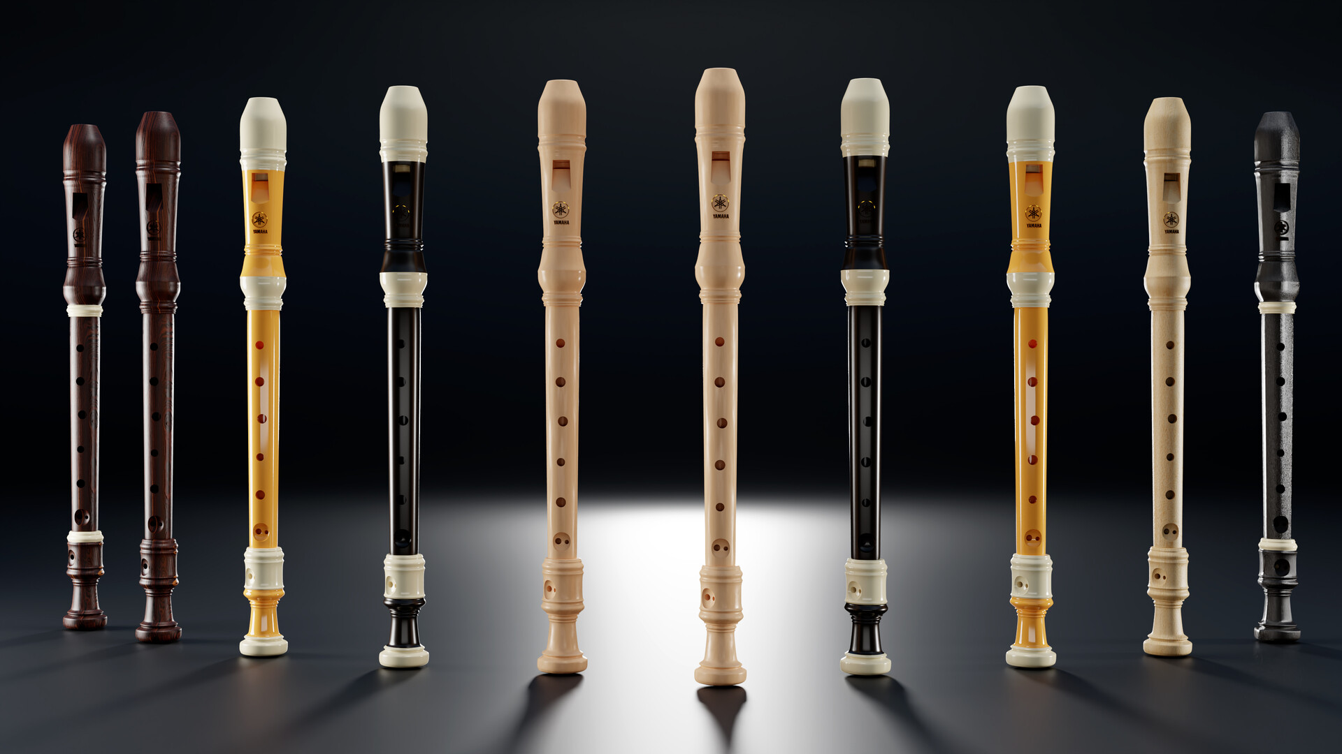 Gürman Brothers - Yamaha Recorders / Blockflote / Flute douce