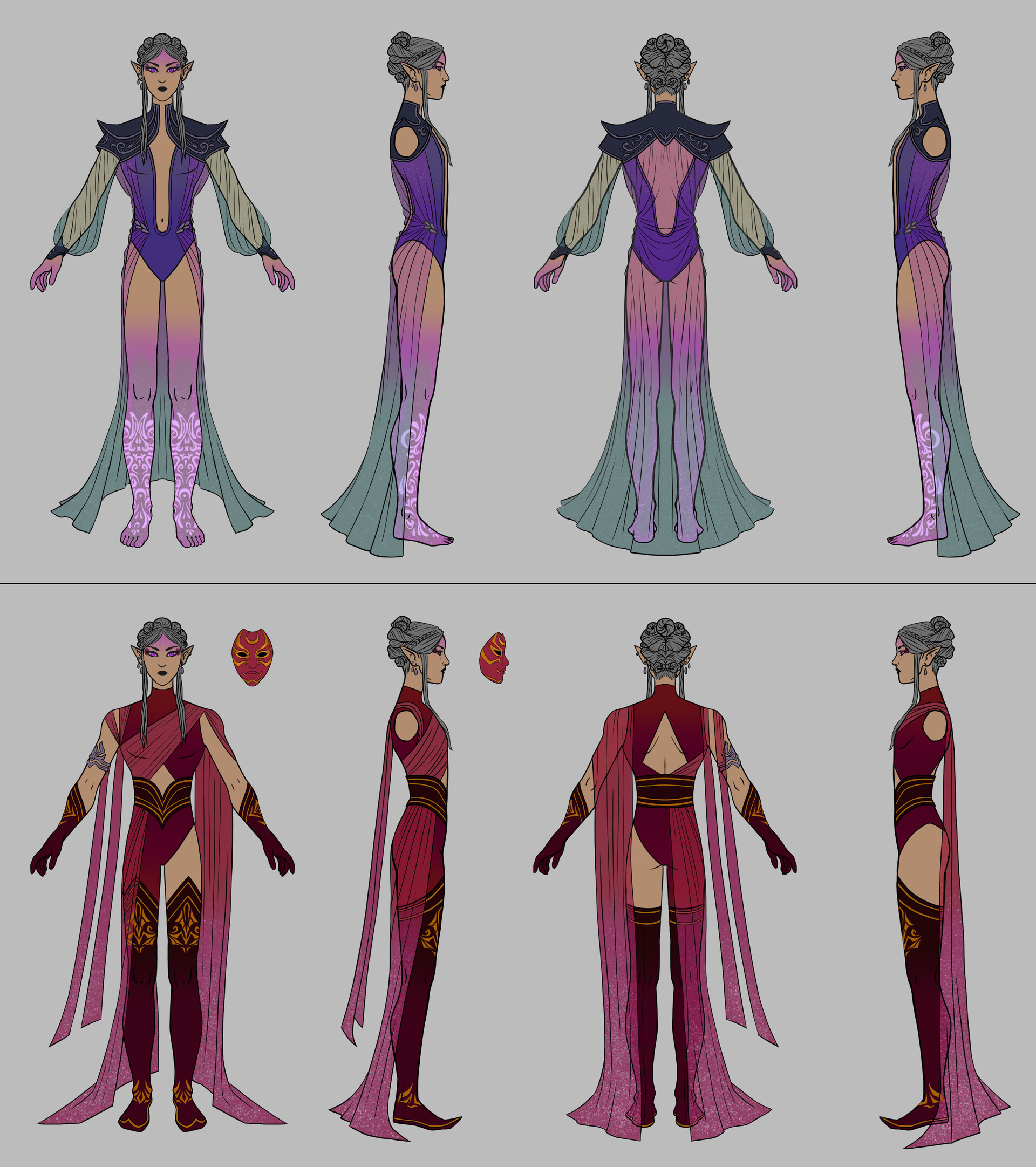 ArtStation - Model Sheet - Nimah