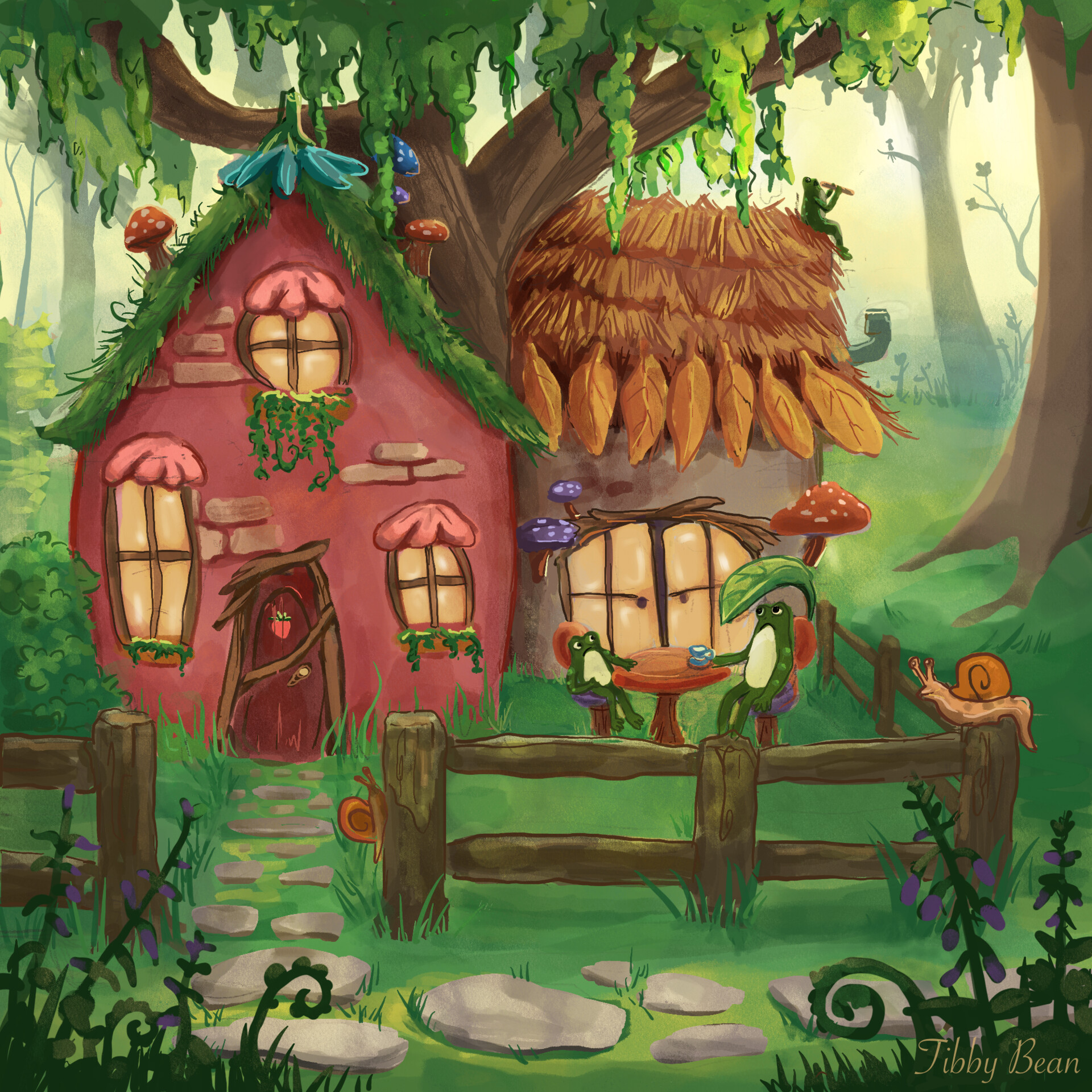 ArtStation - Froggy House Series 1
