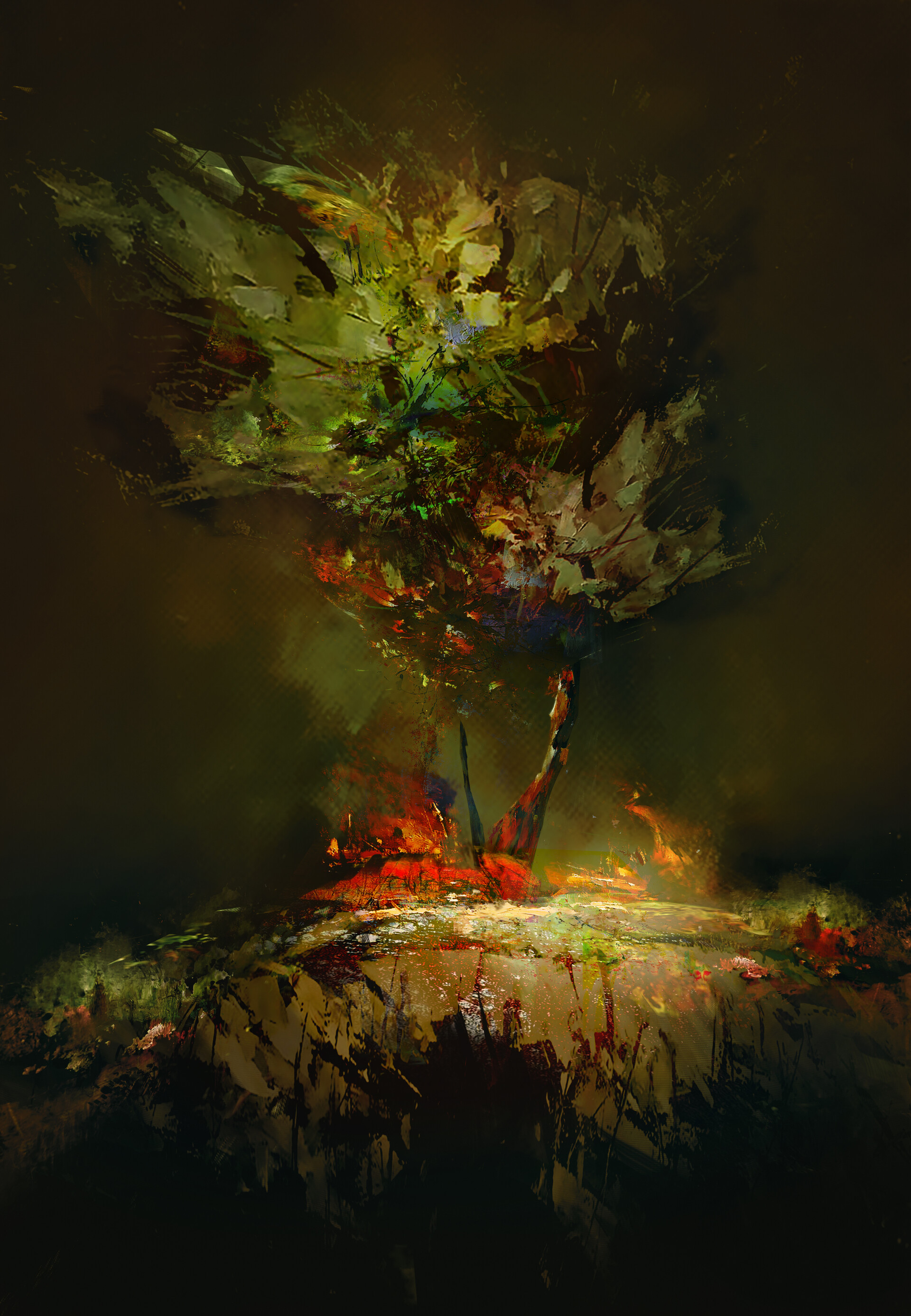 ArtStation - Enchanted Tree