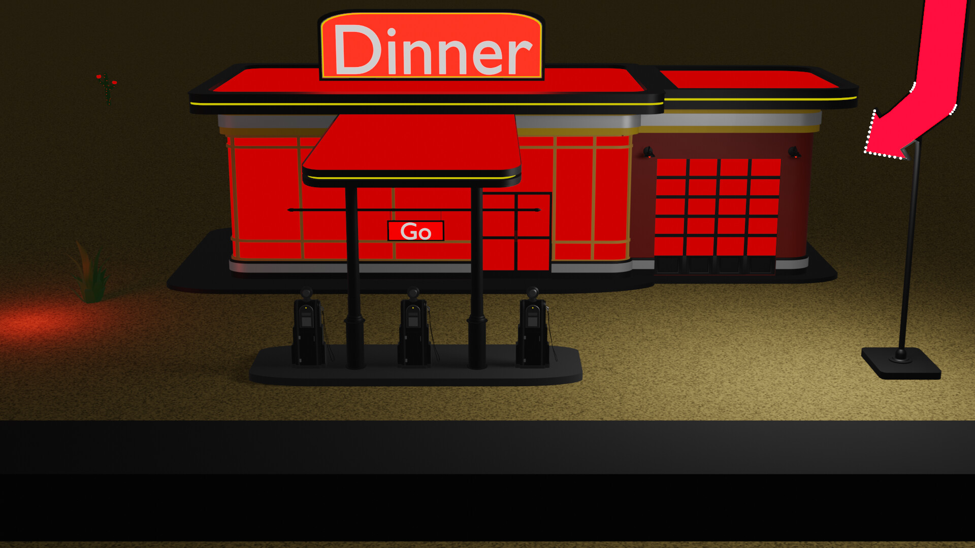 ArtStation - Sinister Night, A VRCHAT World