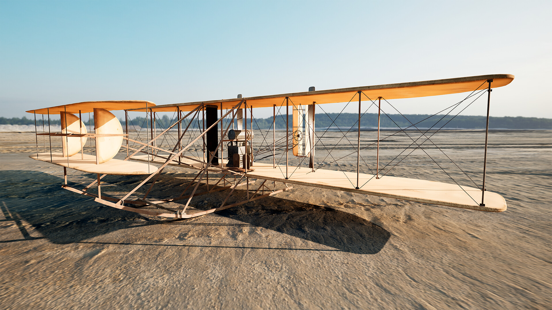 ArtStation - 1909 Wright Military Flyer, Model A