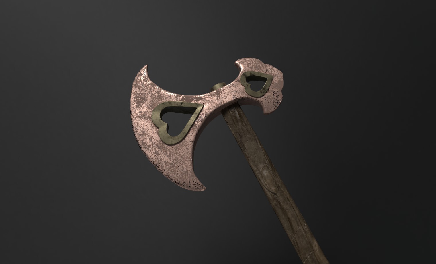 ArtStation - Heart axe