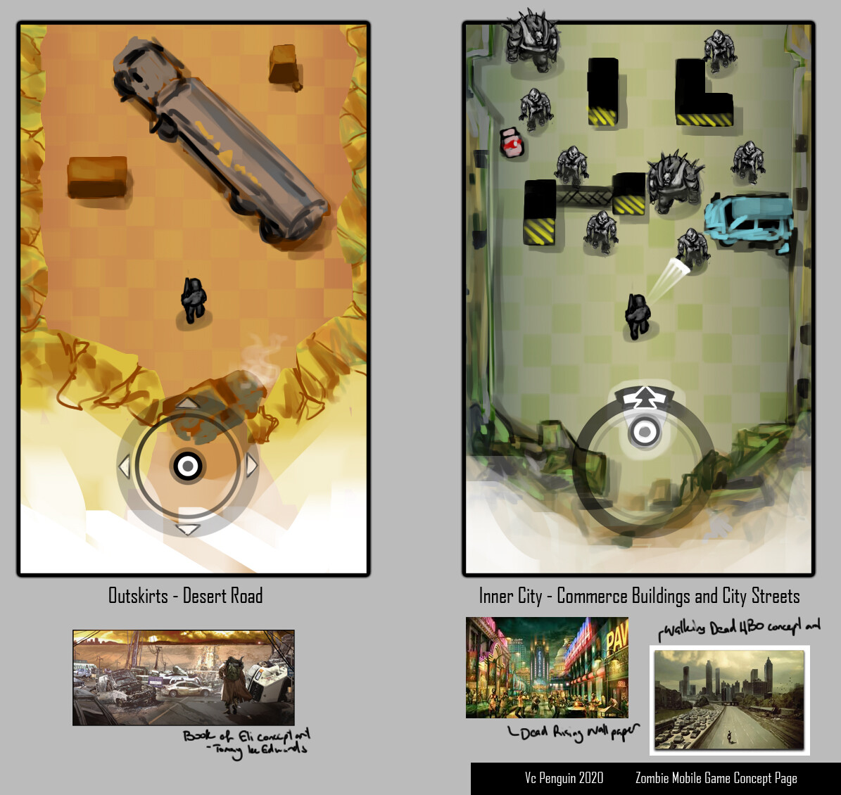 Scott Anastasi - Mobile Auto-Shooter Concept Art