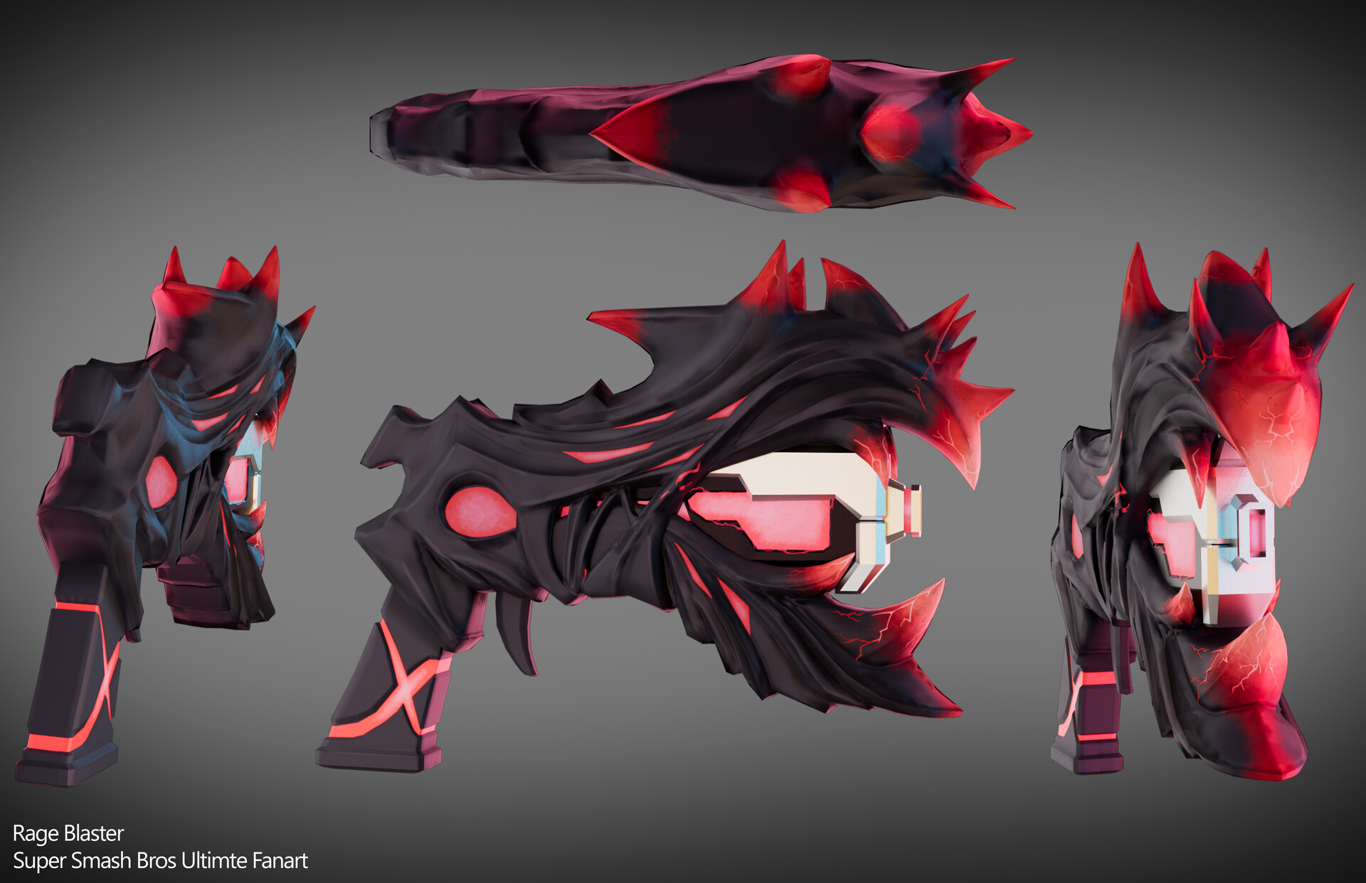 Alex Sperry - Rage Blaster SSBU Fanart