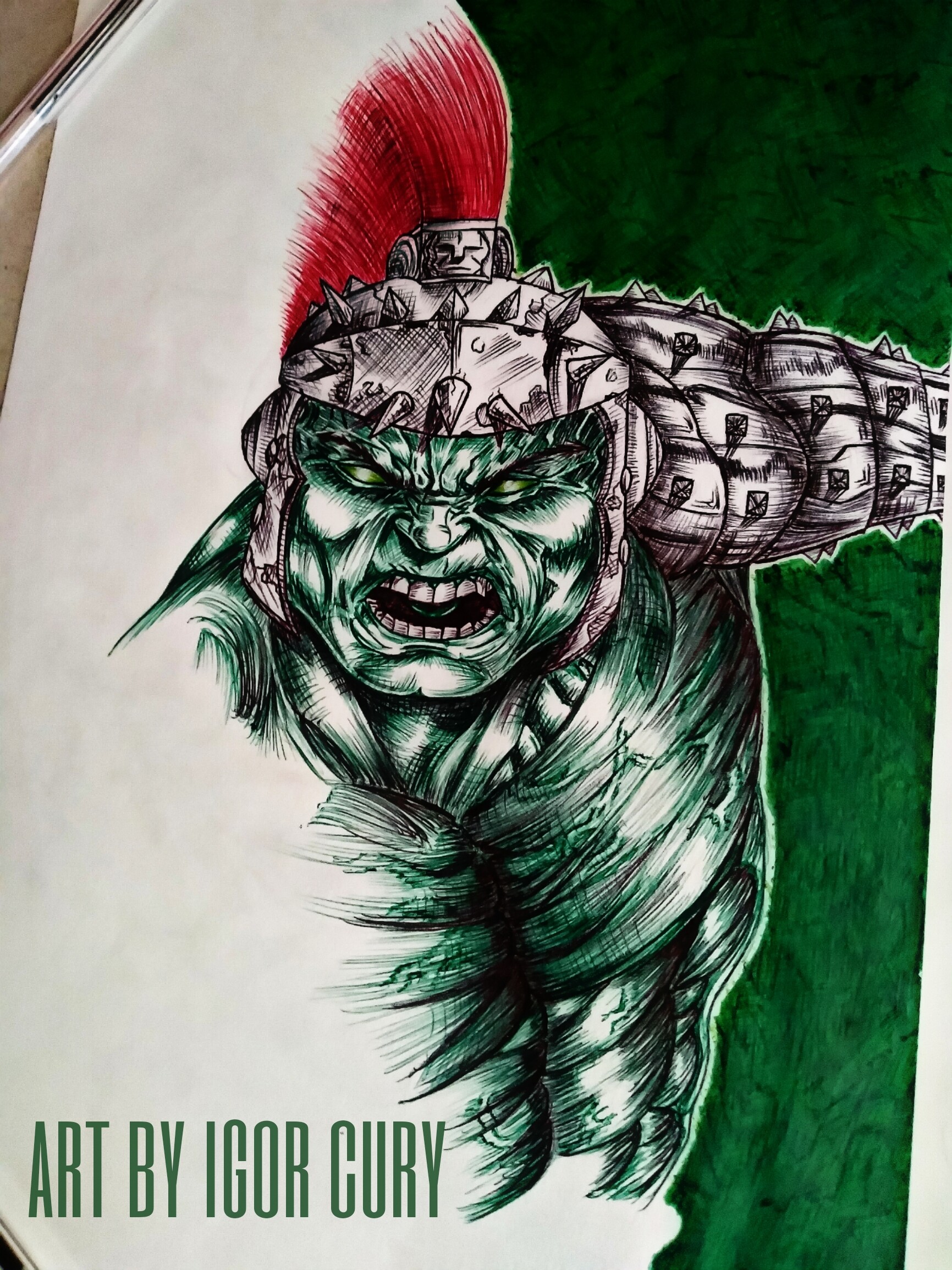 ArtStation - Gladiator Hulk (Marvel comics)