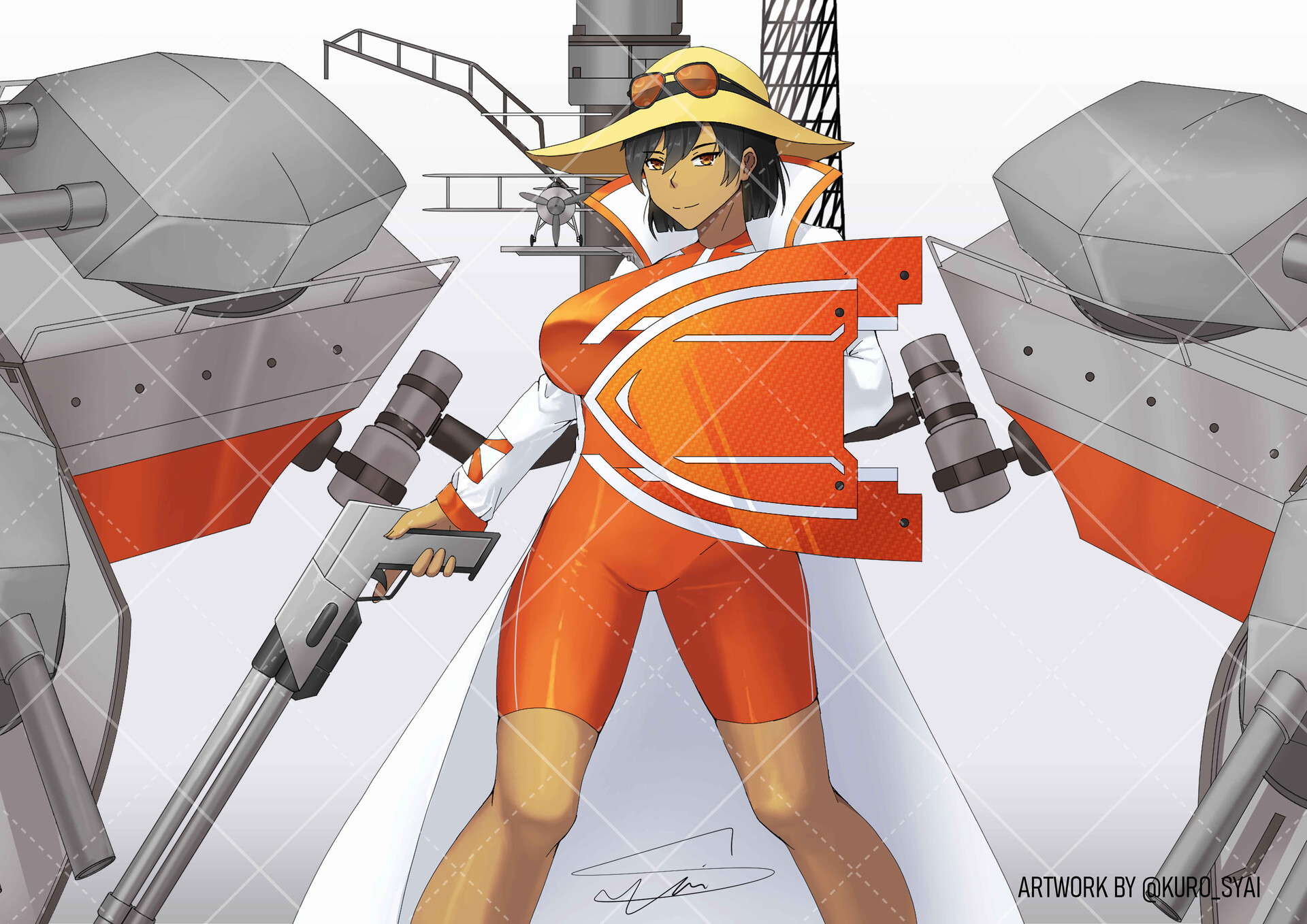 ArtStation - Florida Modernization ShipGirl