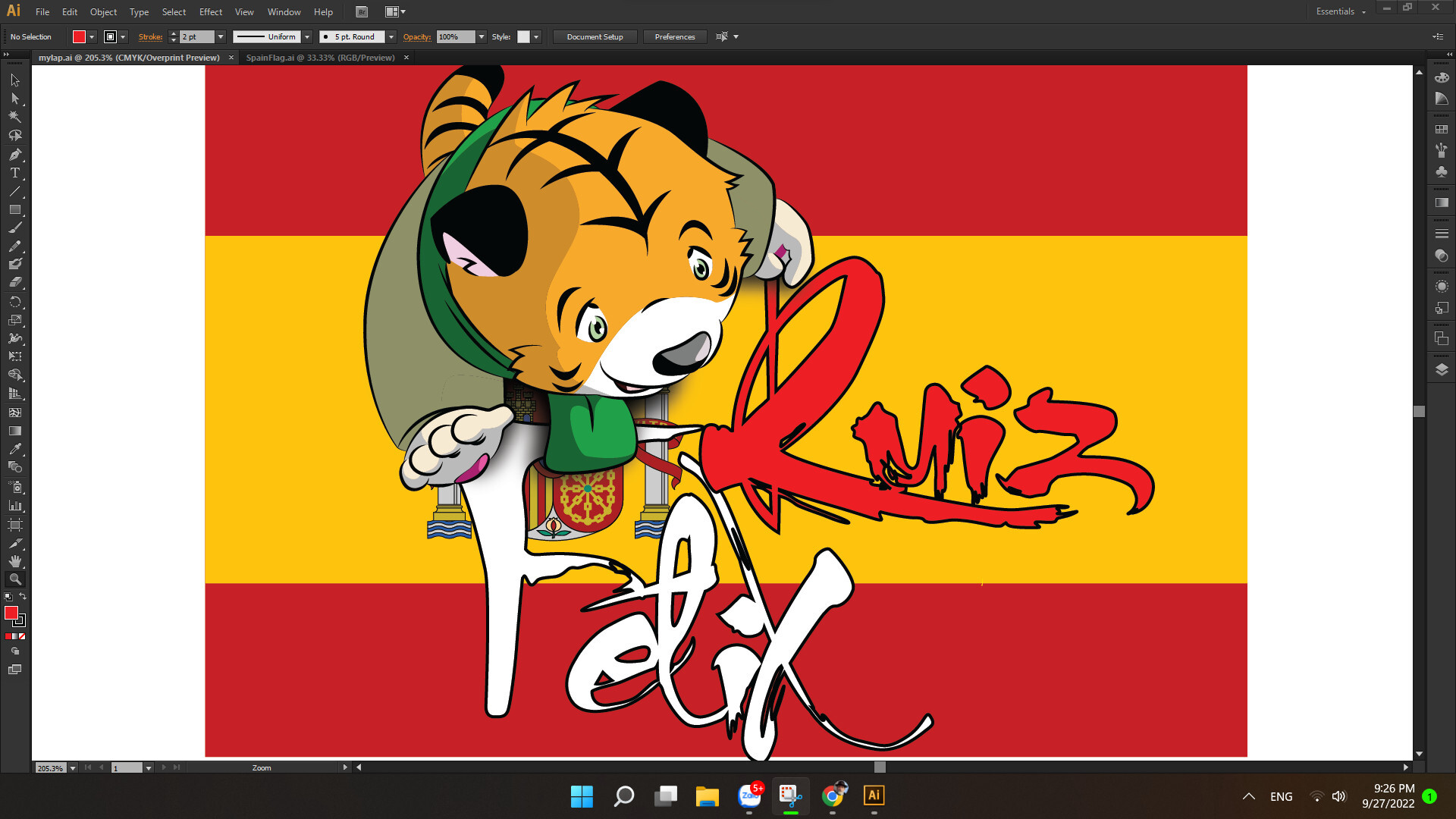 ArtStation - Tiger cub - Félix Ruiz Nguyên BEU