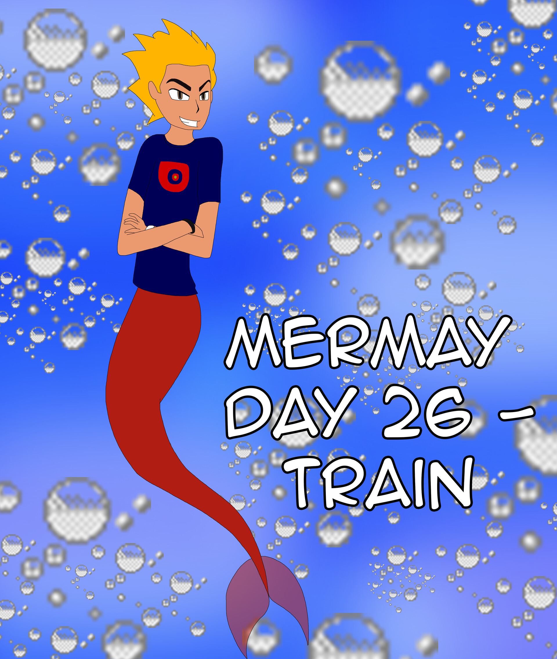 ArtStation - Mermay Day 26 - Train