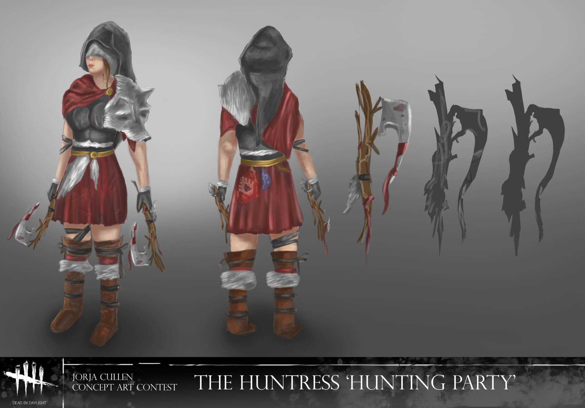 ArtStation - Dead By Daylight Cosmetic Concept Art