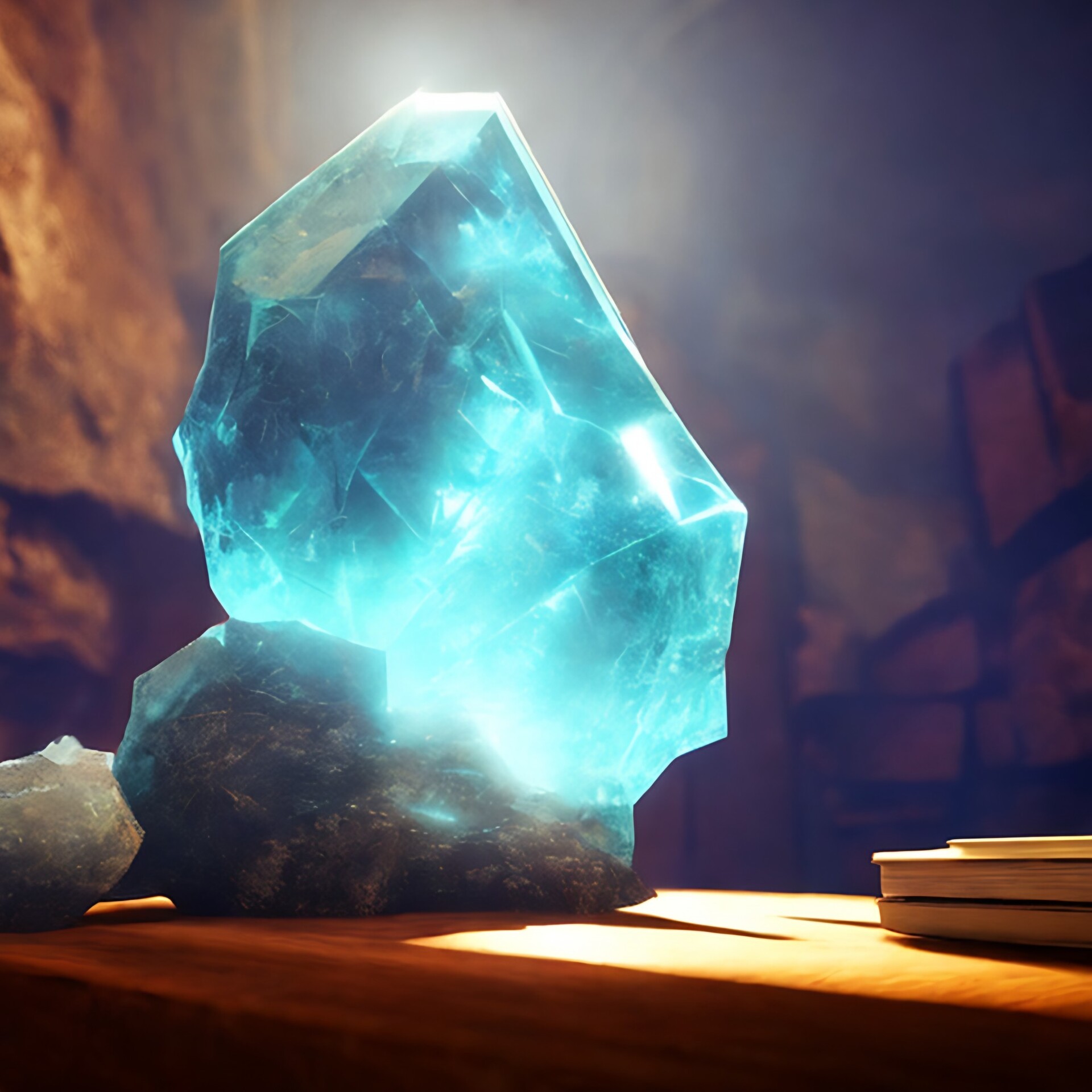 ArtStation - Magical Blue Gem