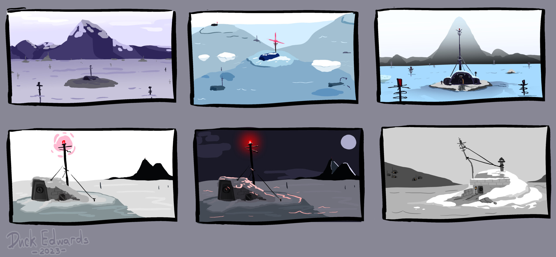 Duck Edwards - Arctic bunker 3D model