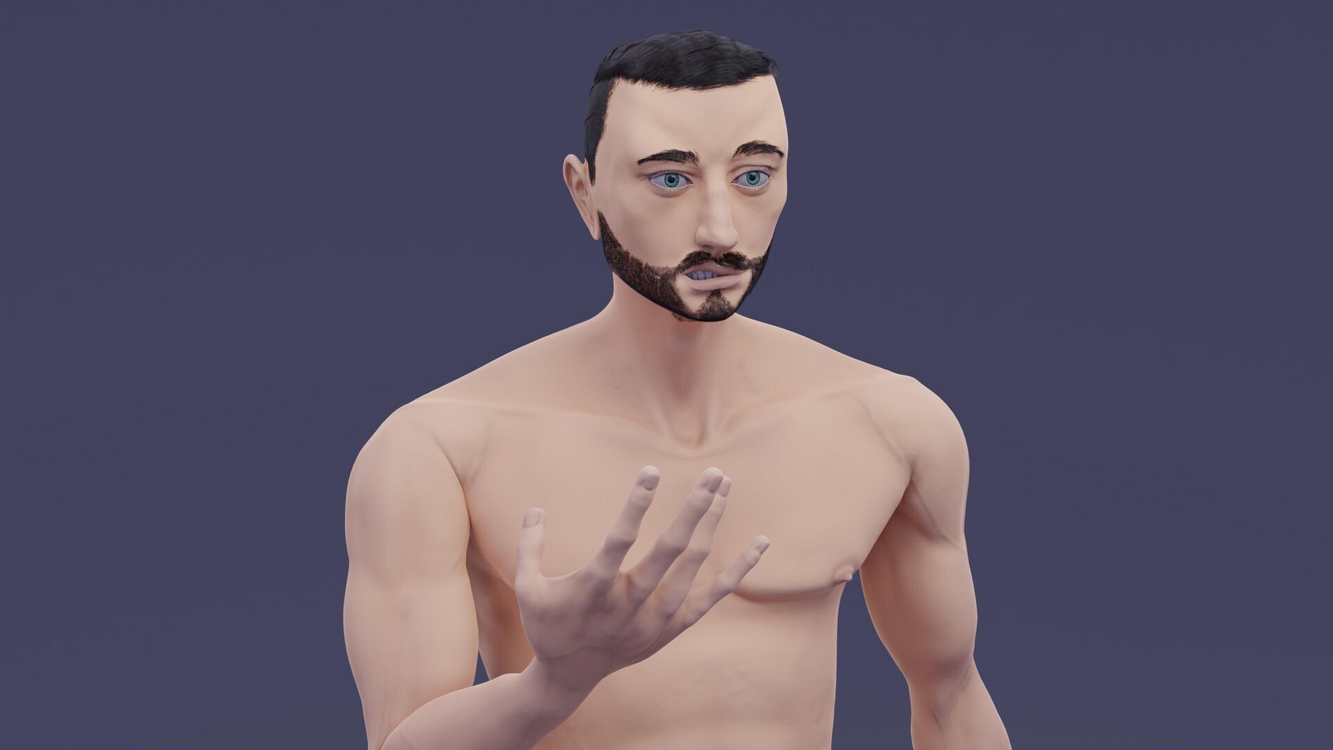 ArtStation - The first sculpt on the lesson from YouTube. try your hand, learn blender. First ...