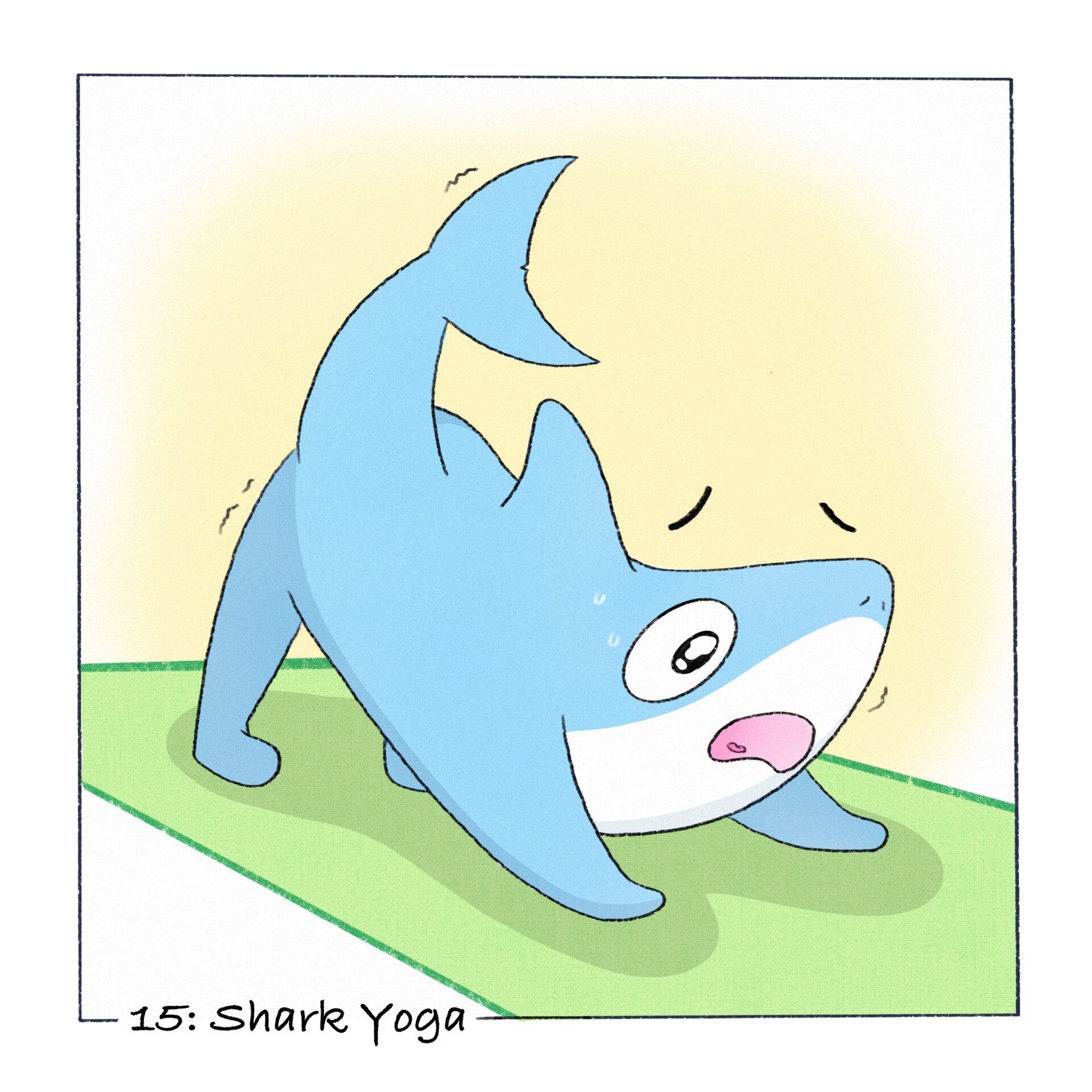 ArtStation - Shark Yoga