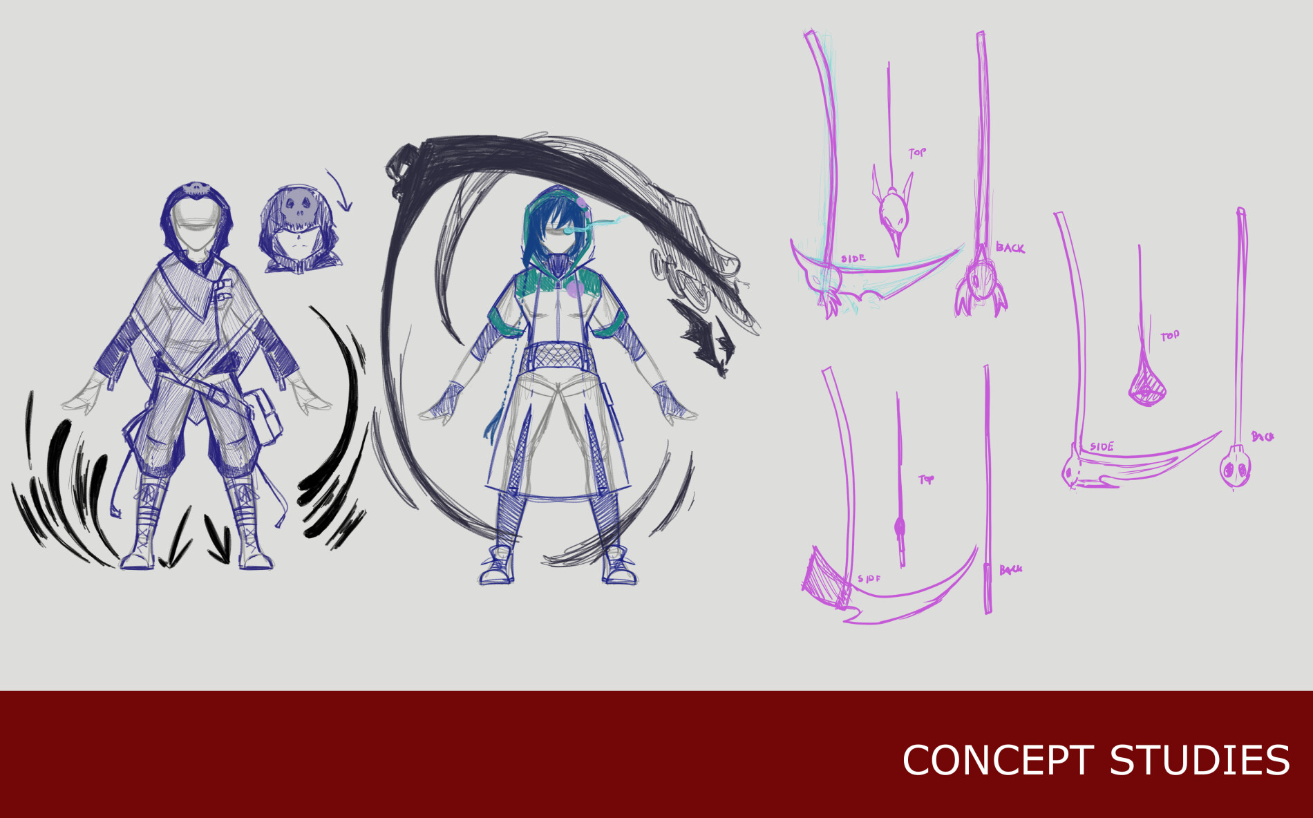 Vanessa Fernandes - Vtuber Concept Comission - Reaper