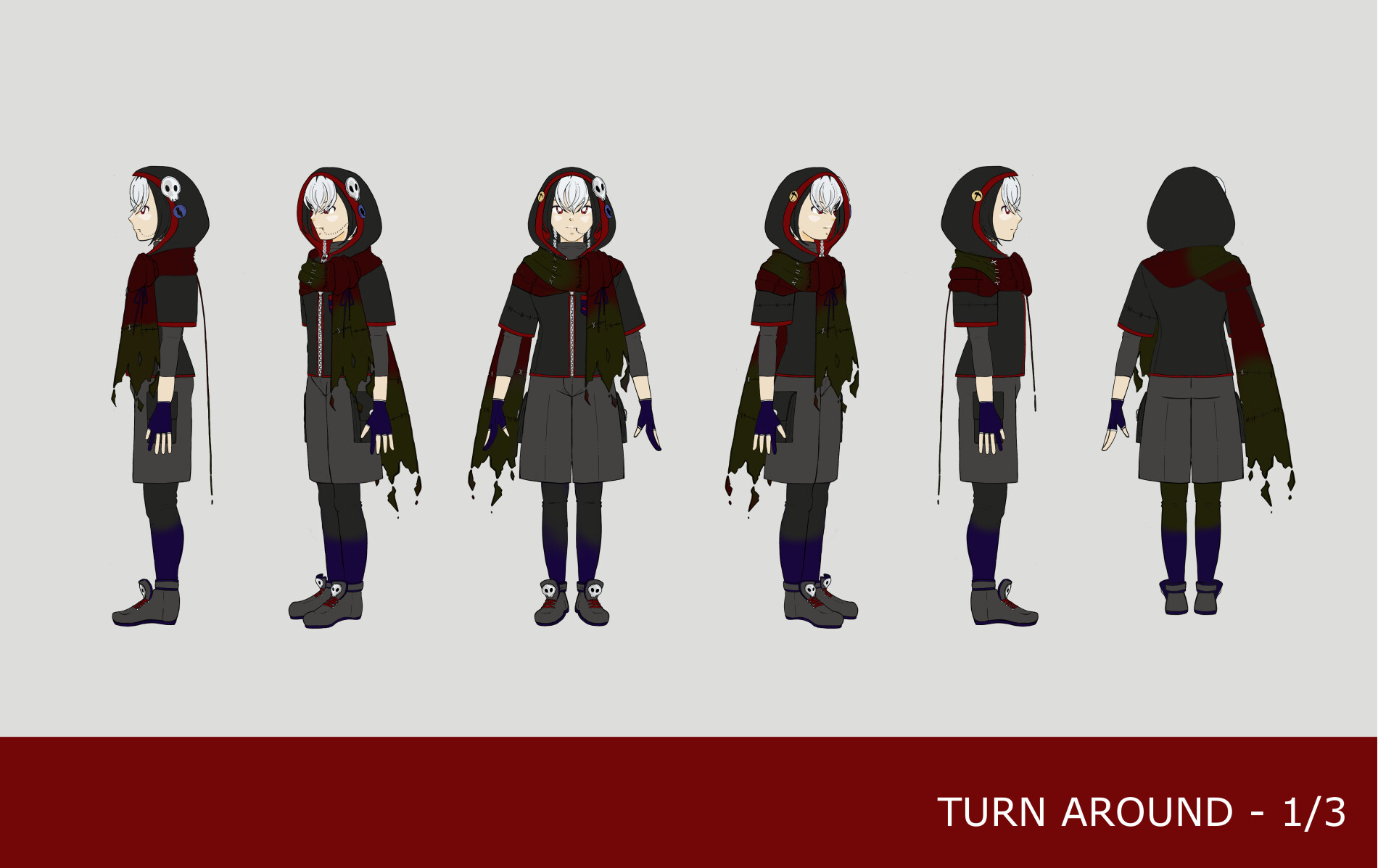 Vanessa Fernandes - Vtuber Concept Comission - Reaper