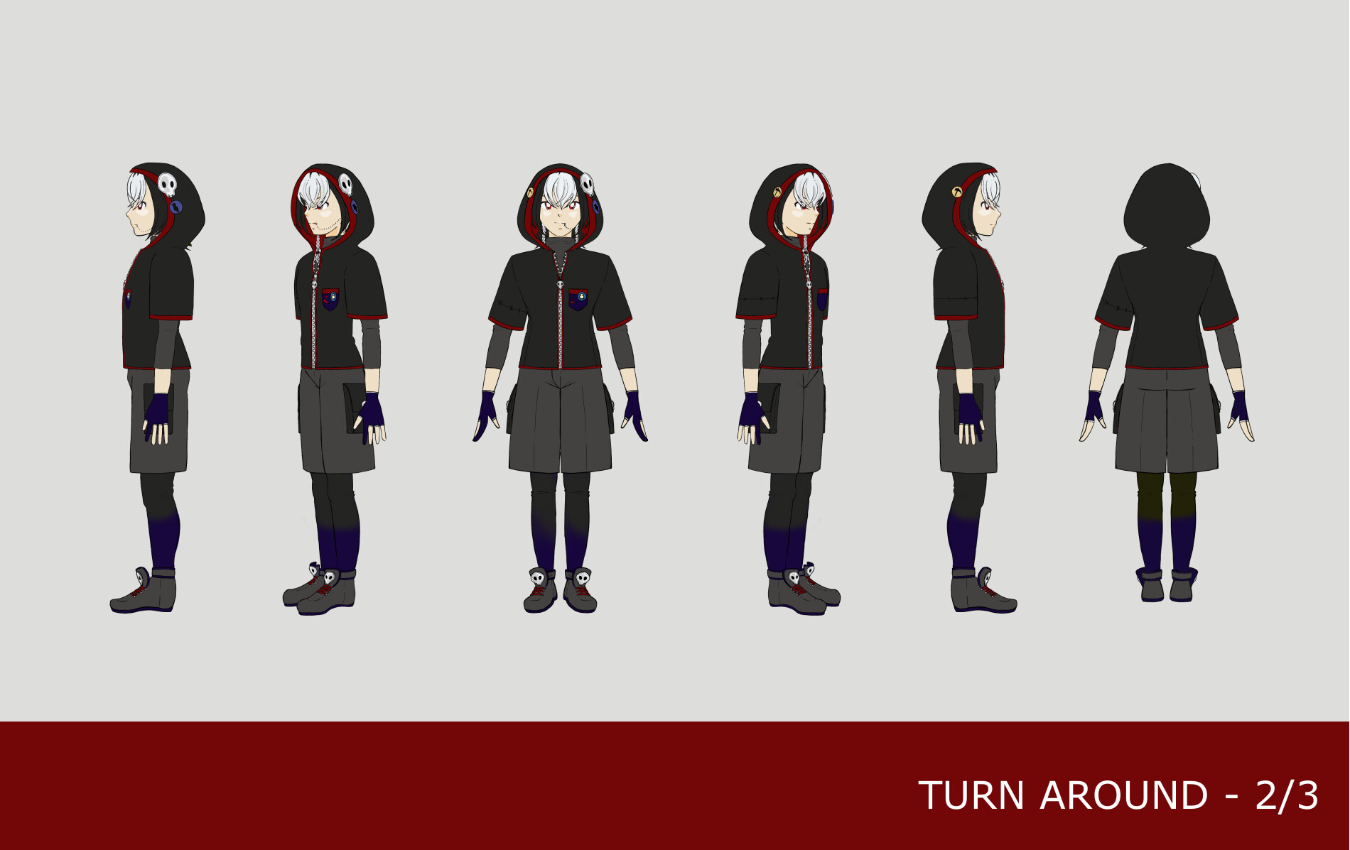 Vanessa Fernandes - Vtuber Concept Comission - Reaper