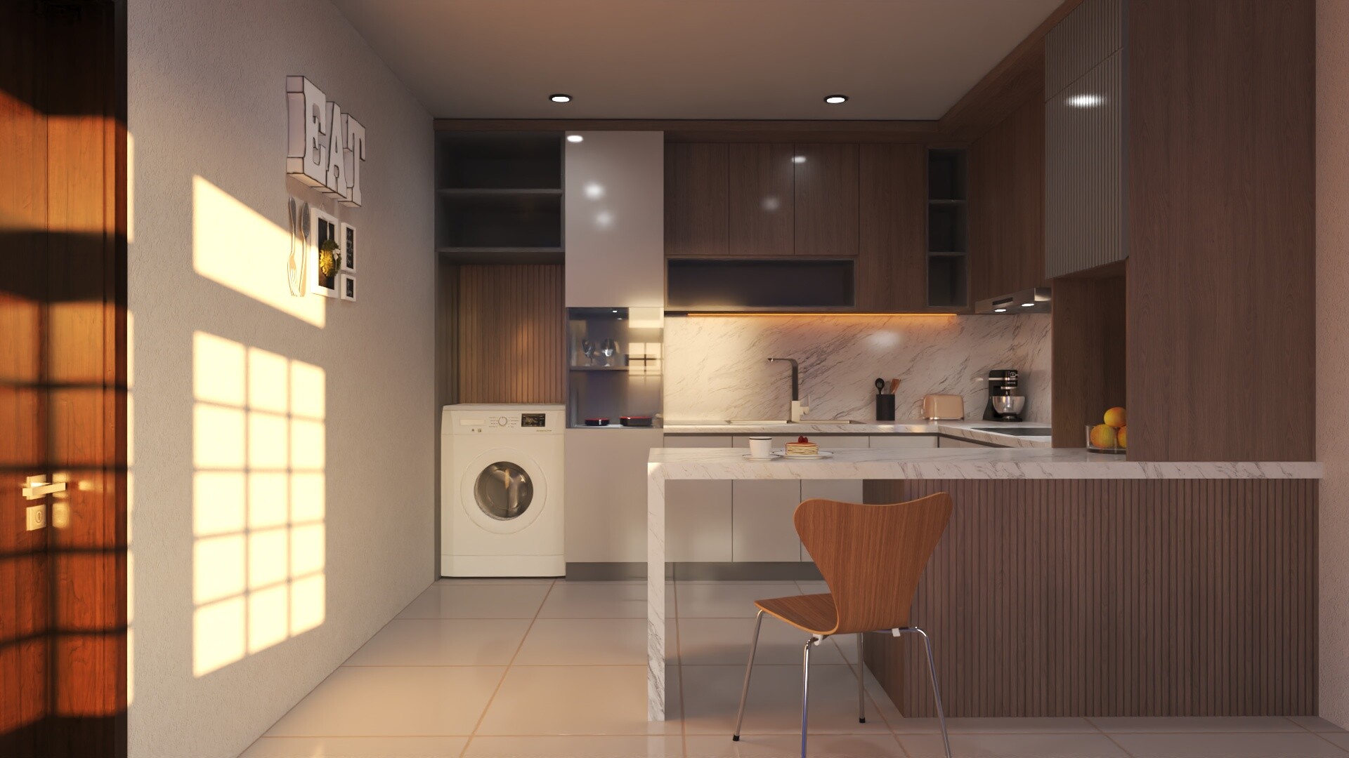 ArtStation - Kitchen interior