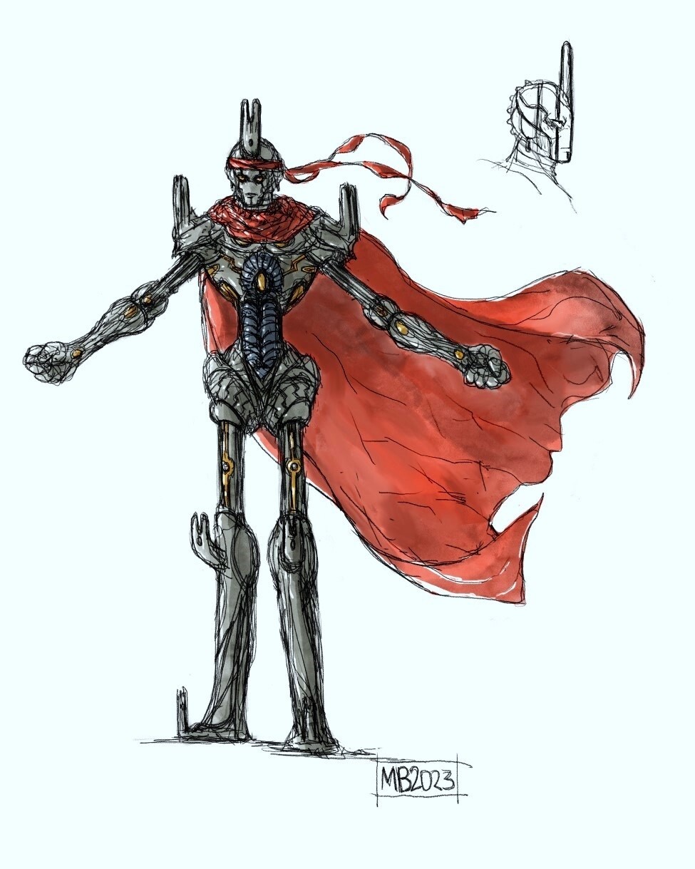 ArtStation - Combat Bot