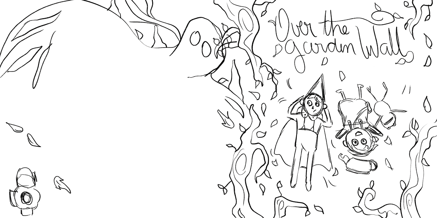 over the garden wall coloring pages