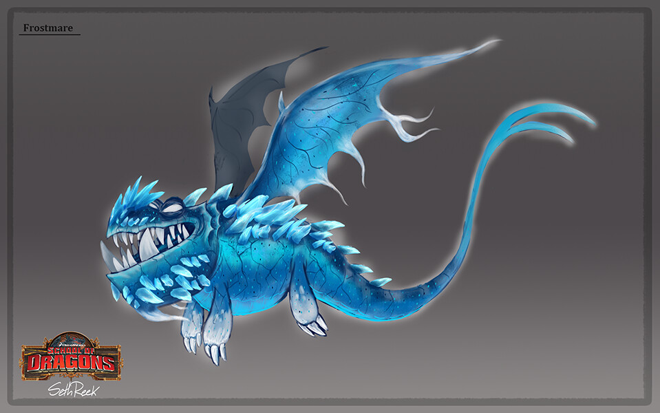 ArtStation - Frostmare Dragon