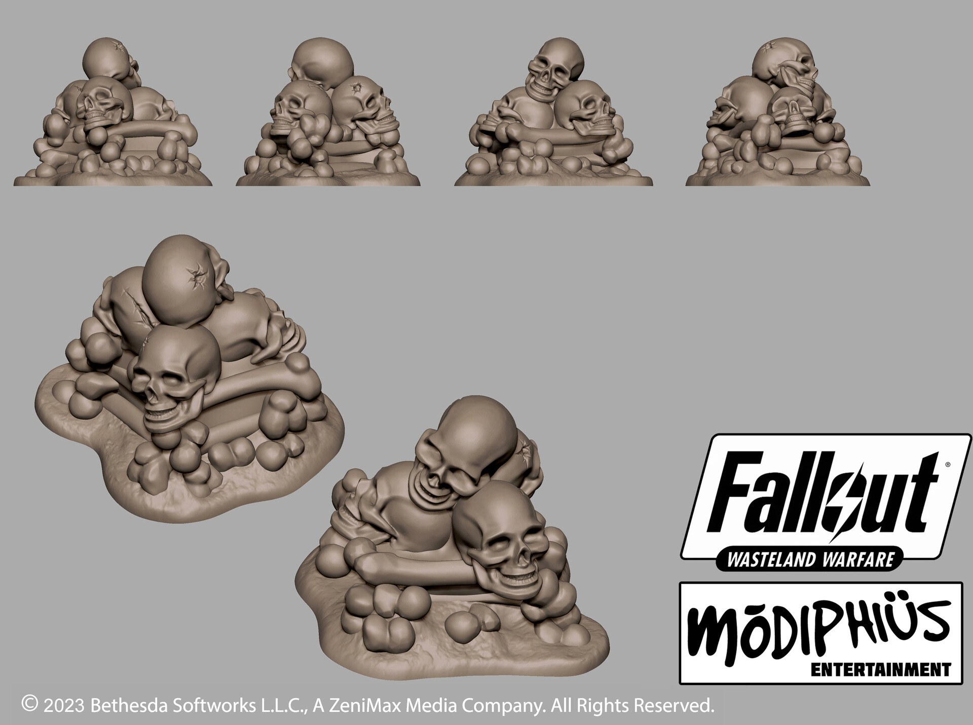 Sean H Bullough - Fallout - Wasteland Warfare - Basing Greebles ...