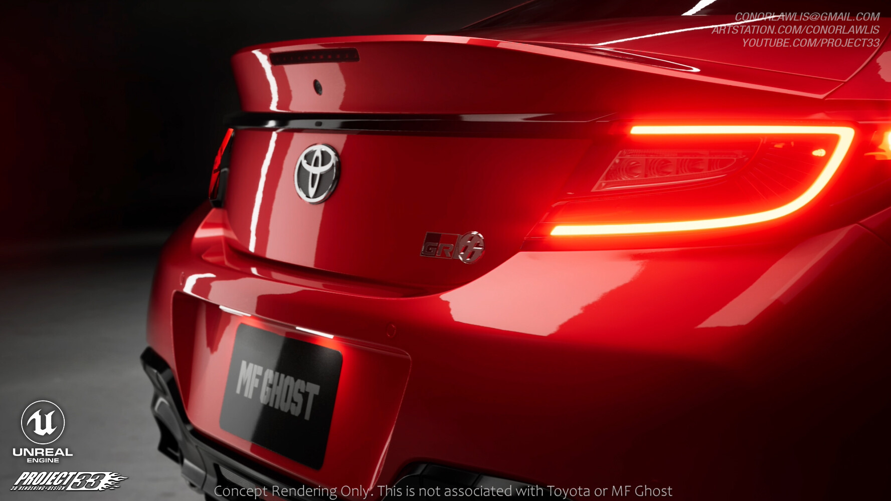 Conor Lawlis - 2024 Toyota GR86 MF Ghost Edition | Unreal Engine 5