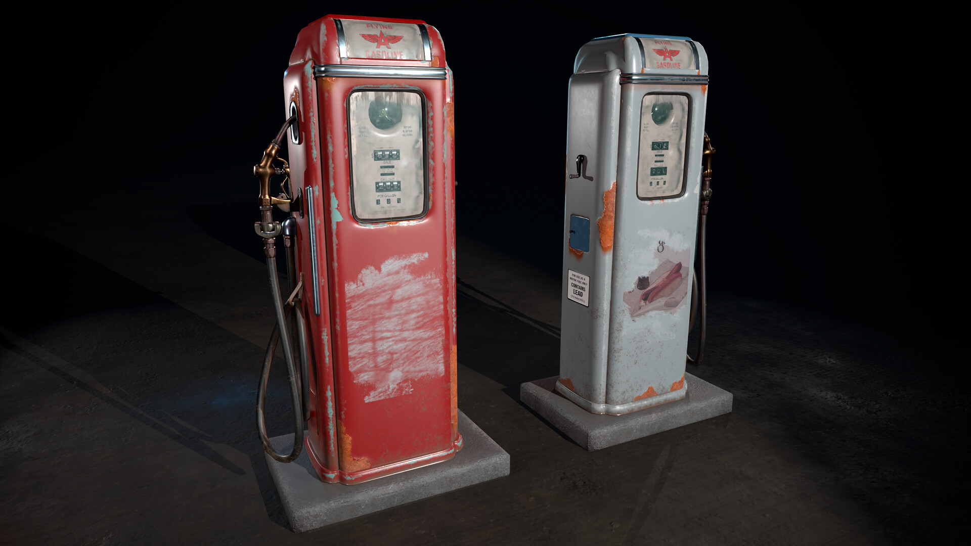 ArtStation - Gas Pump
