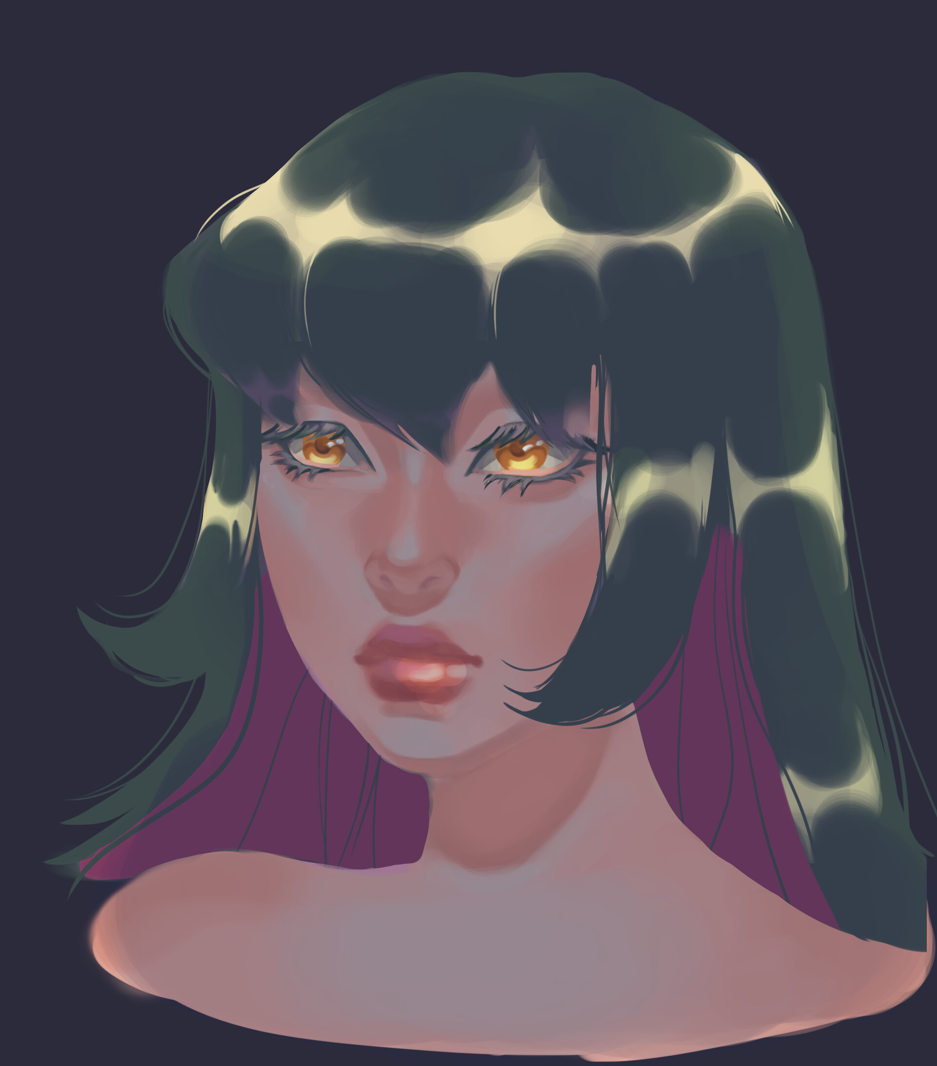 ArtStation - Light girl