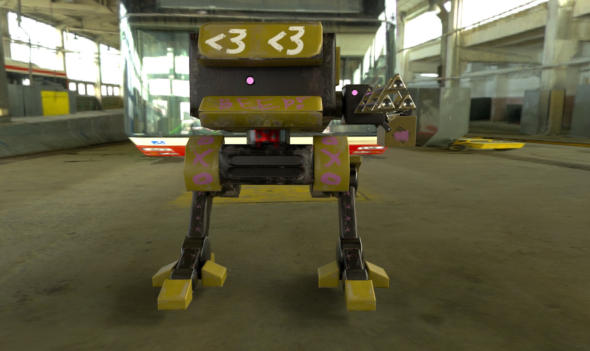 ArtStation - Rebellion Captured Mech