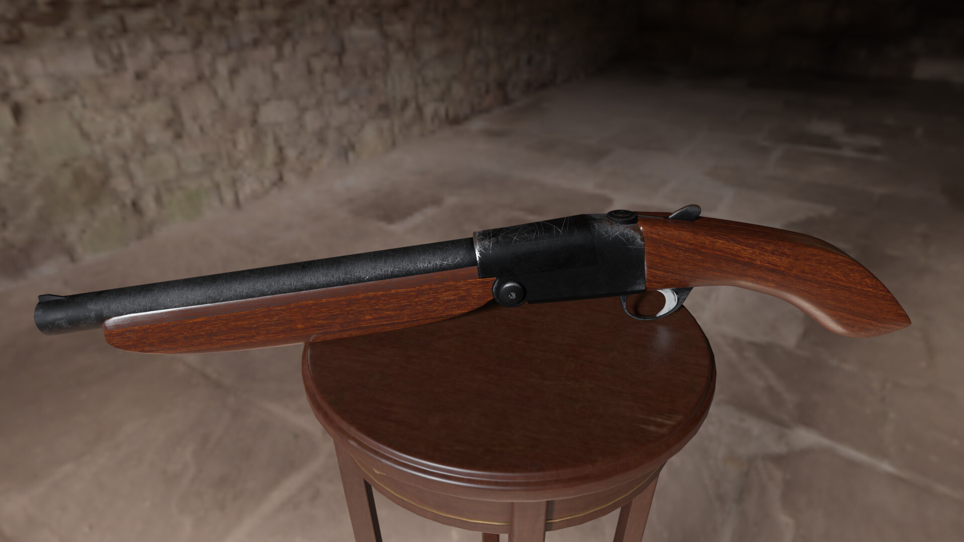 ArtStation - Sawed off shotgun