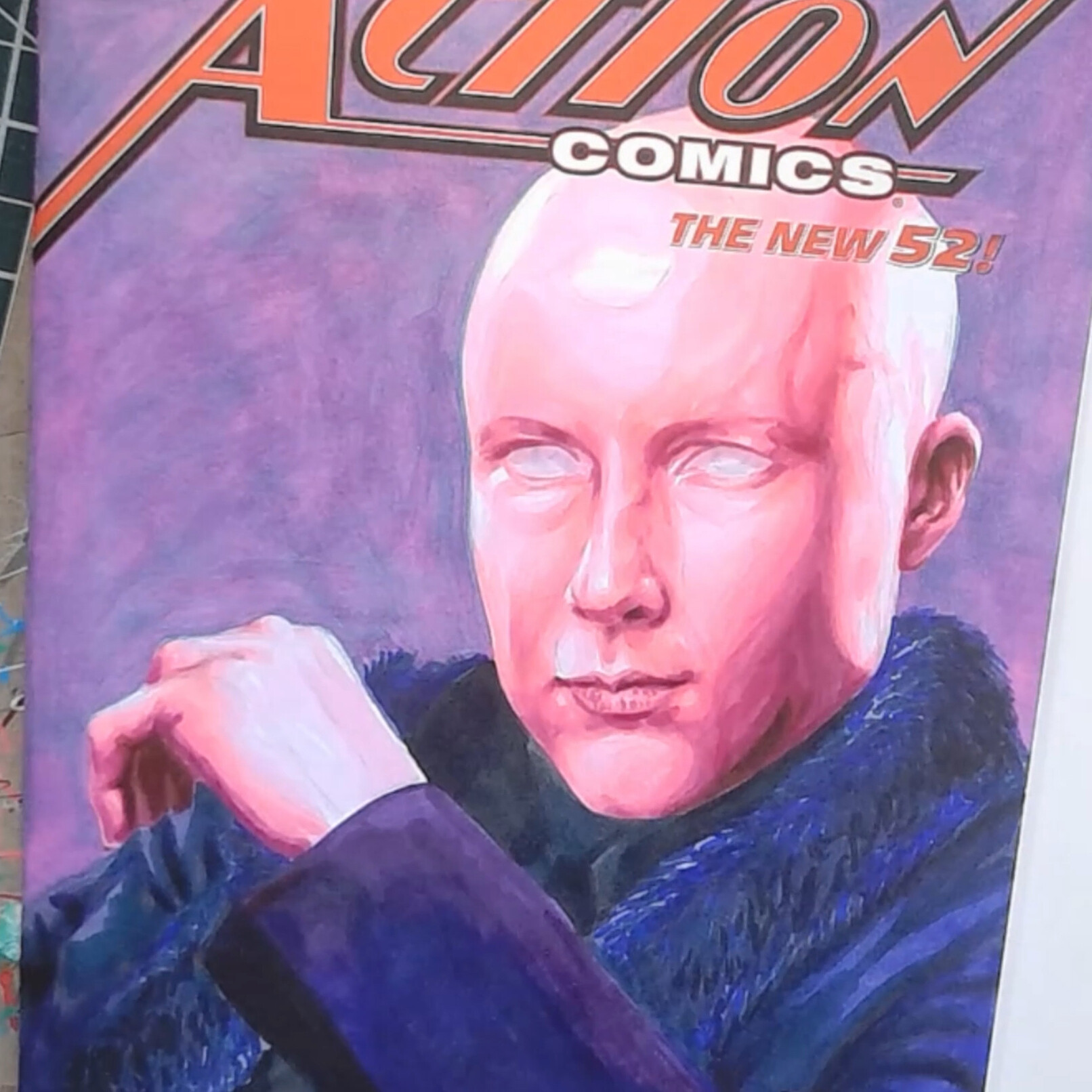 David Duke - Lex Luthor Sketch Cover