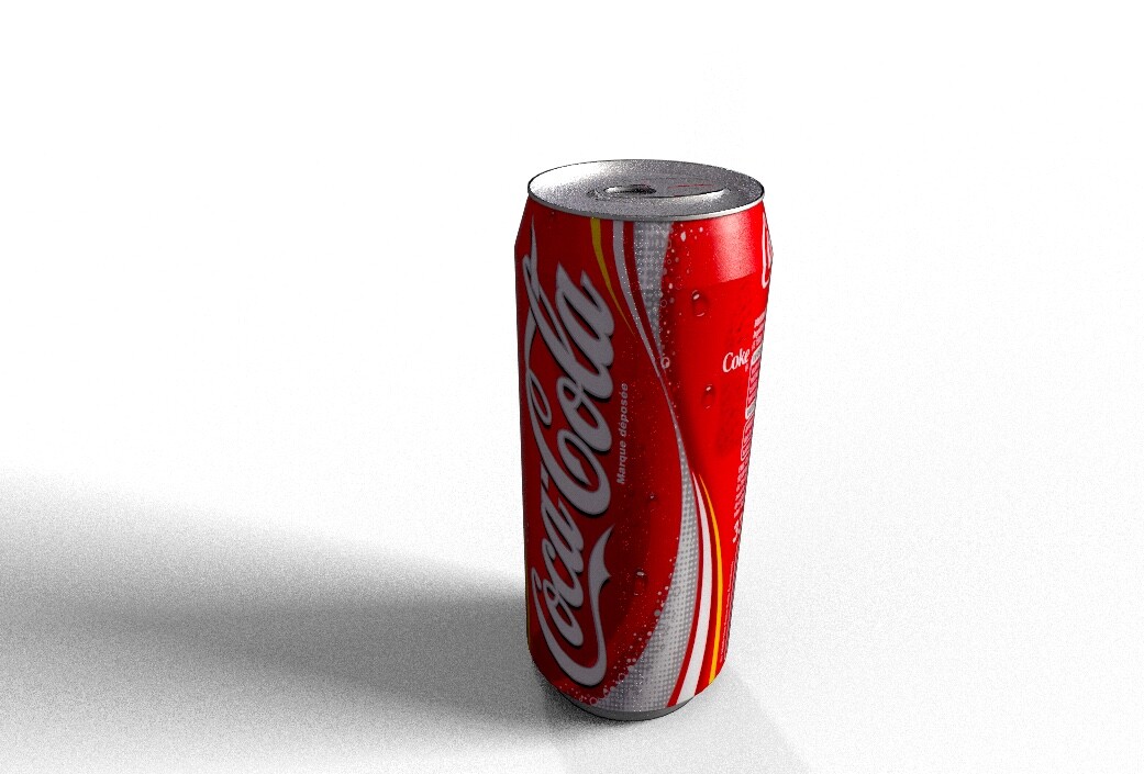 ArtStation - 3D coke can