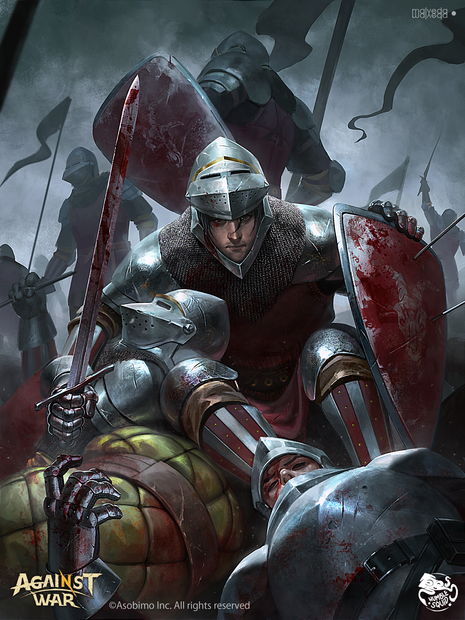 Against War - Asobimo by Alex Malveda : r/ImaginaryKnights