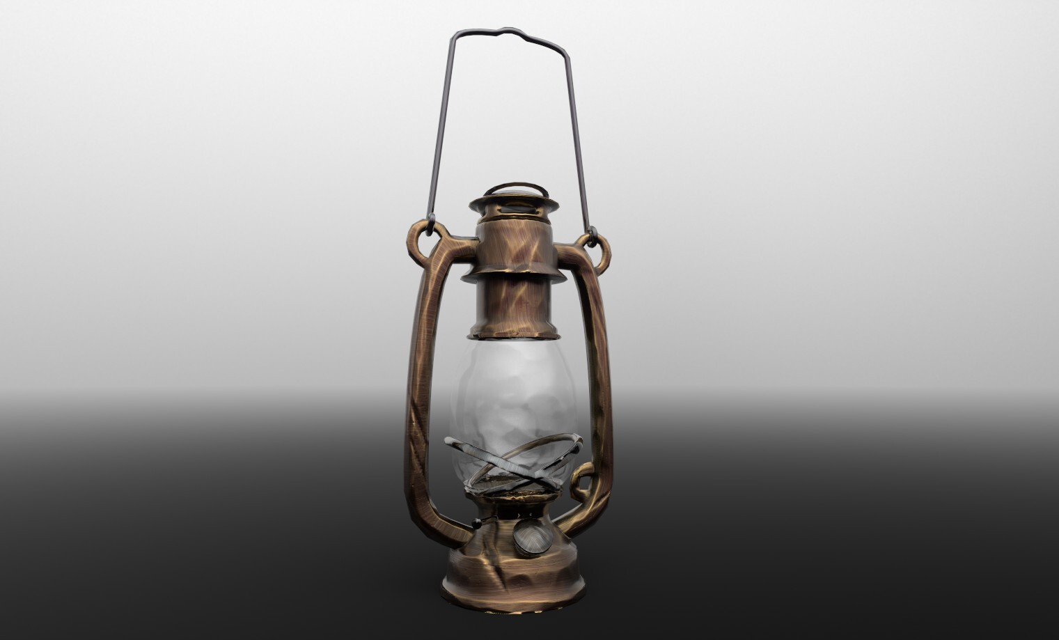 ArtStation - Stylized Lamp Prop Model