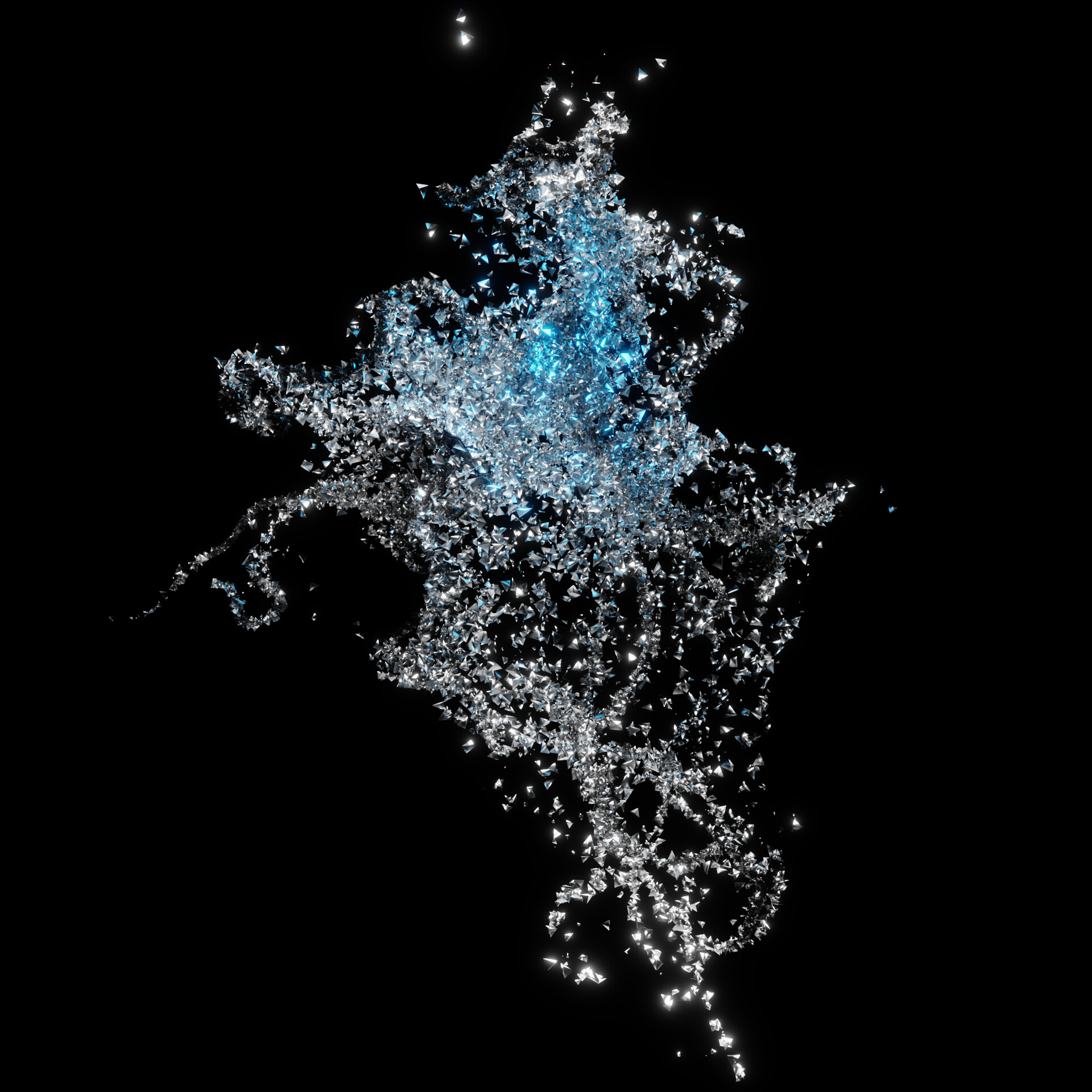 ArtStation - Abstract Particle Animation