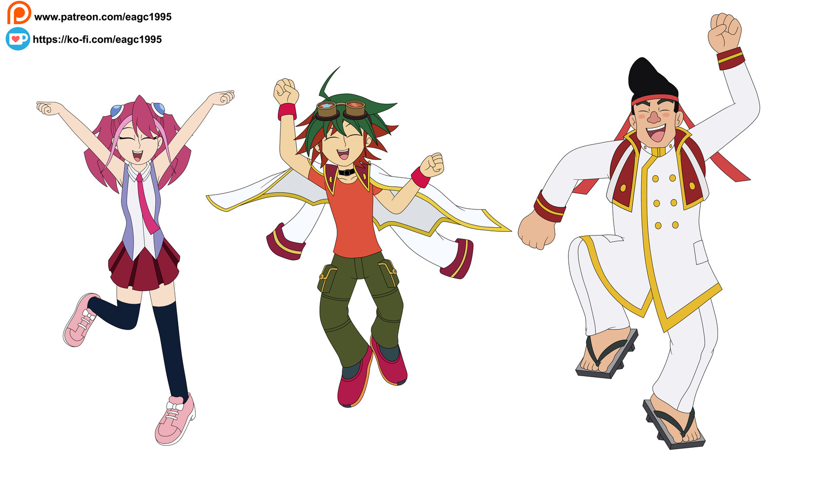 Erickson Antonio "Betos" Garcia Corado - (Patreon Reward) Zuzu, Yuya and Song Strong