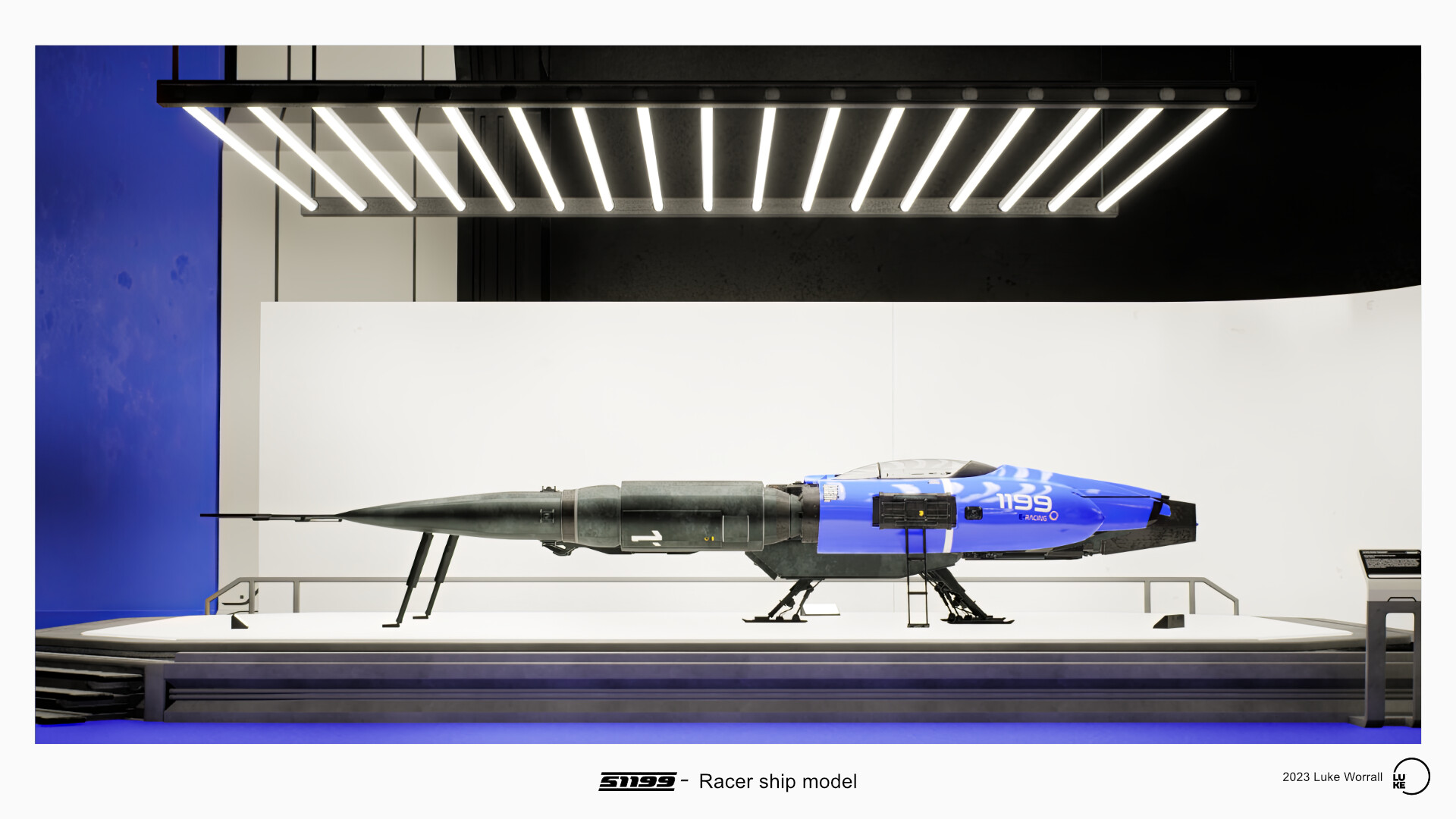 Luke Worrall - Racer Ship - Vehicle Model