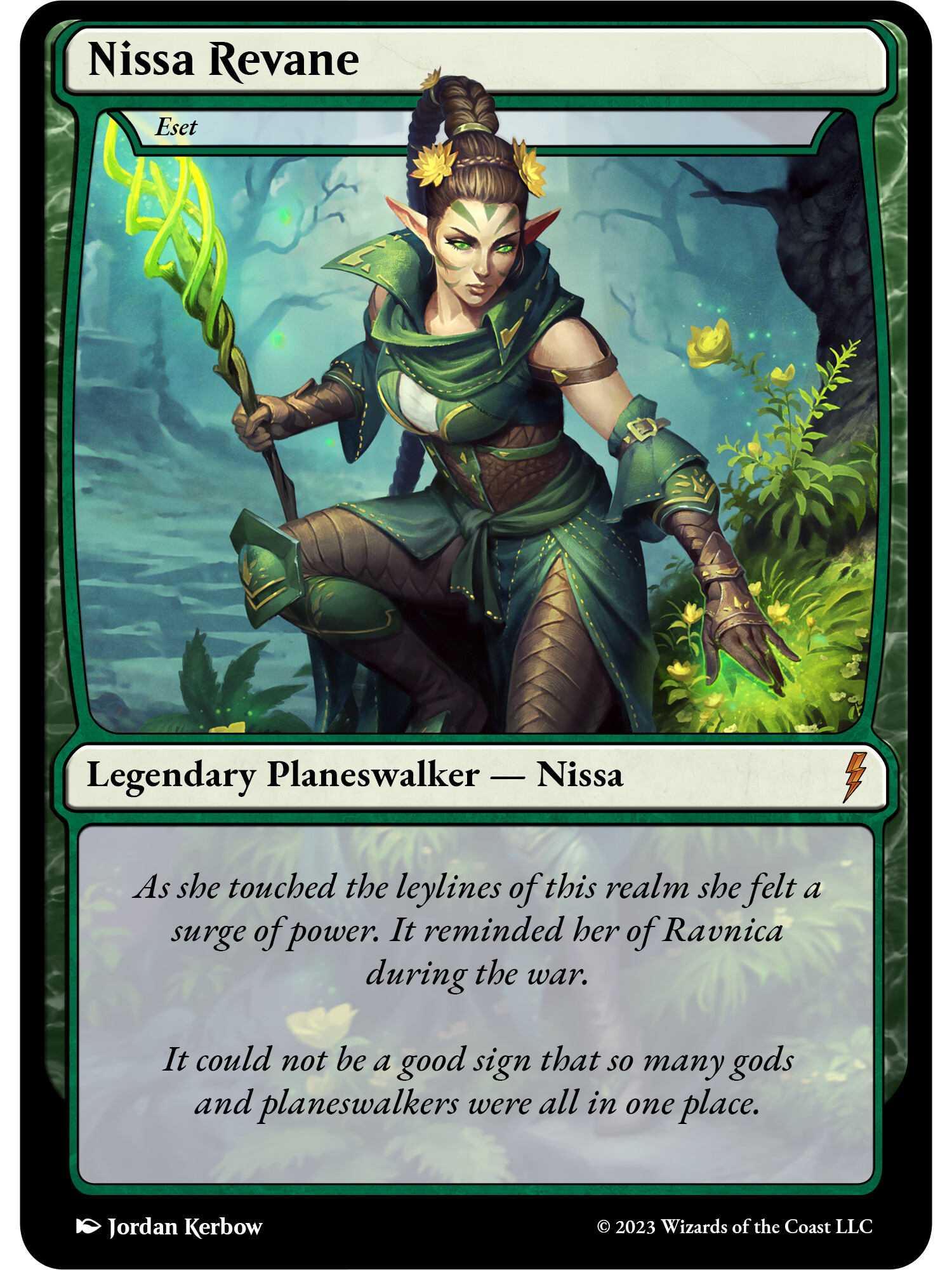 ArtStation - SMITE: MTG crossover: Nissa