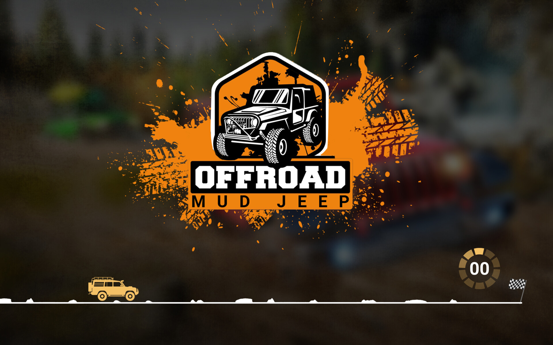 ArtStation - Offroad Jeep Mud Game Ui