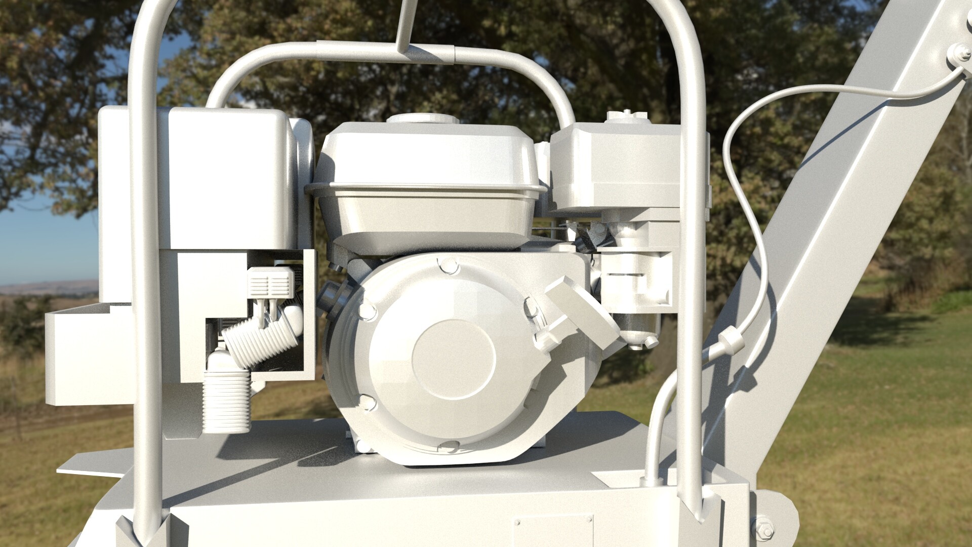 Arisha Sheikh - Concrete plate compactor