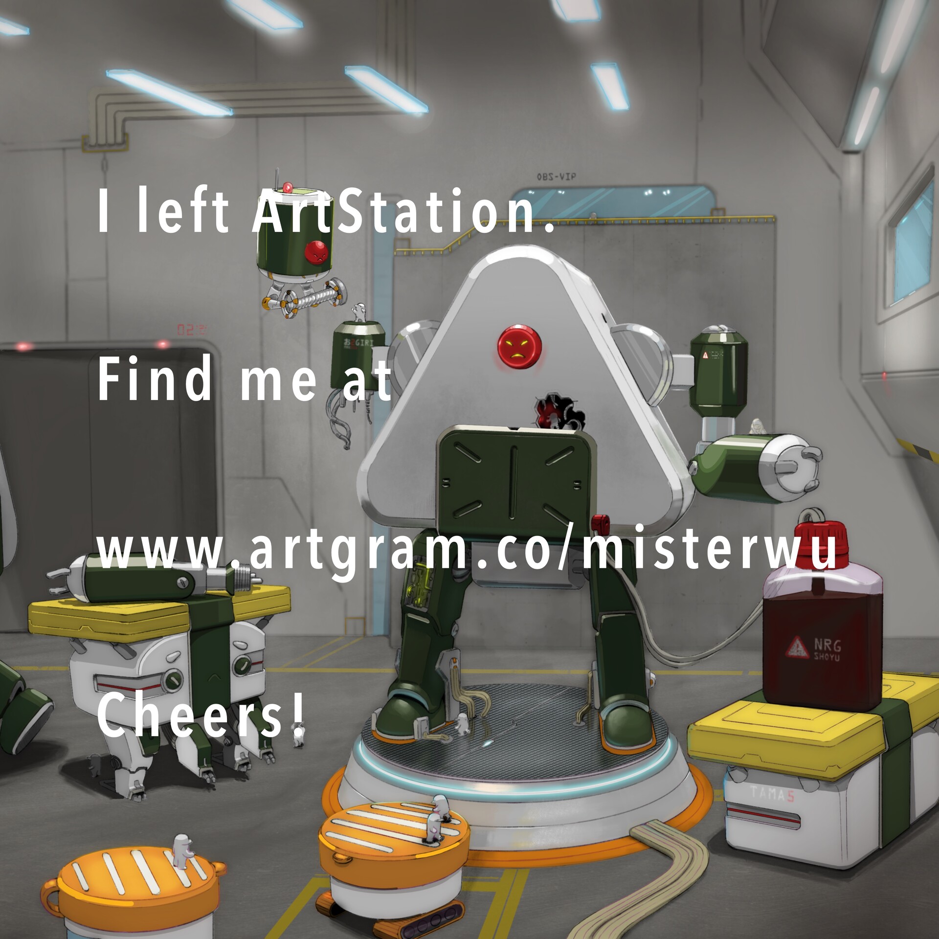 ArtStation - Find me here > https://www.arrrt.io/misterwu :-)