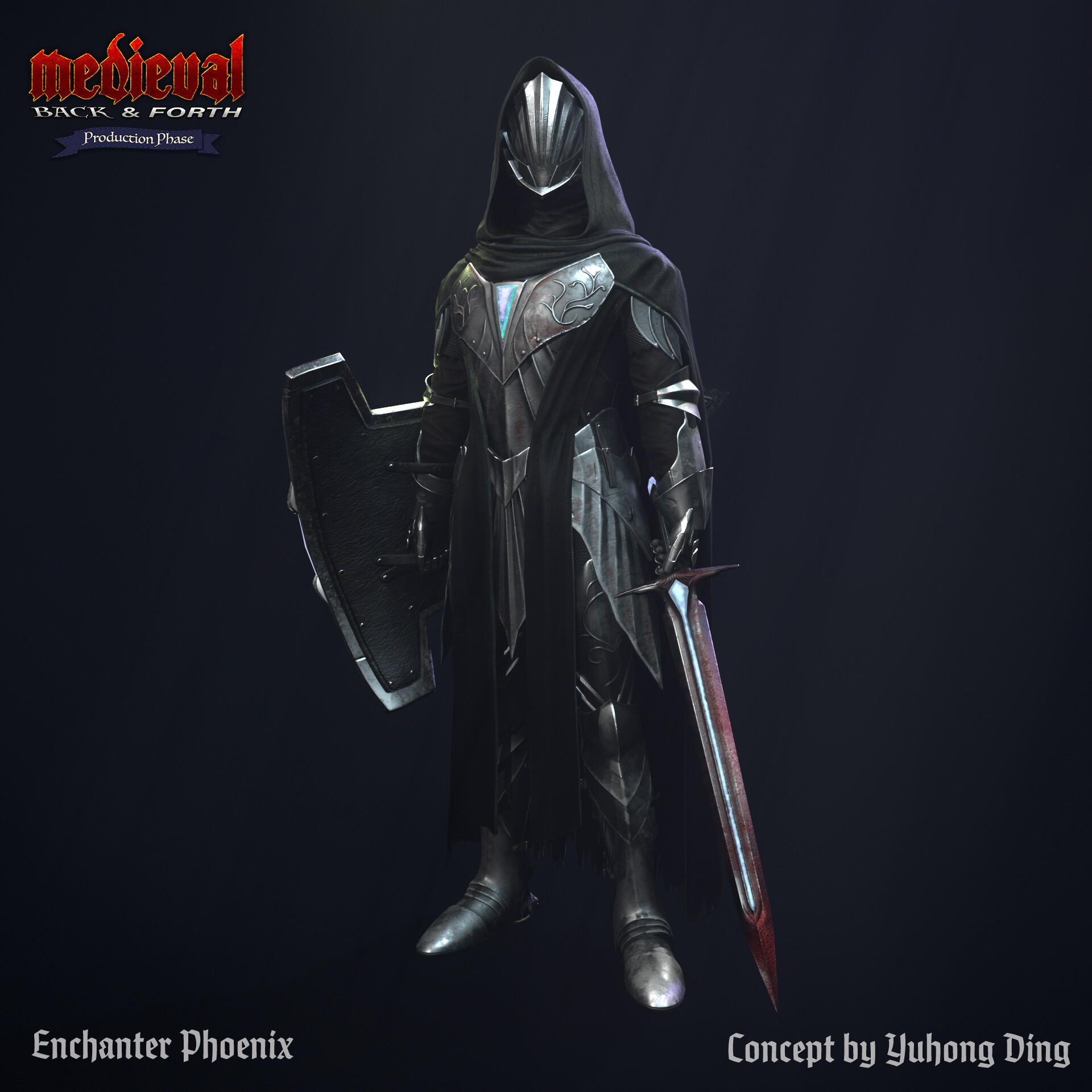 ArtStation - Character on challenge Medieval: Back & Forth