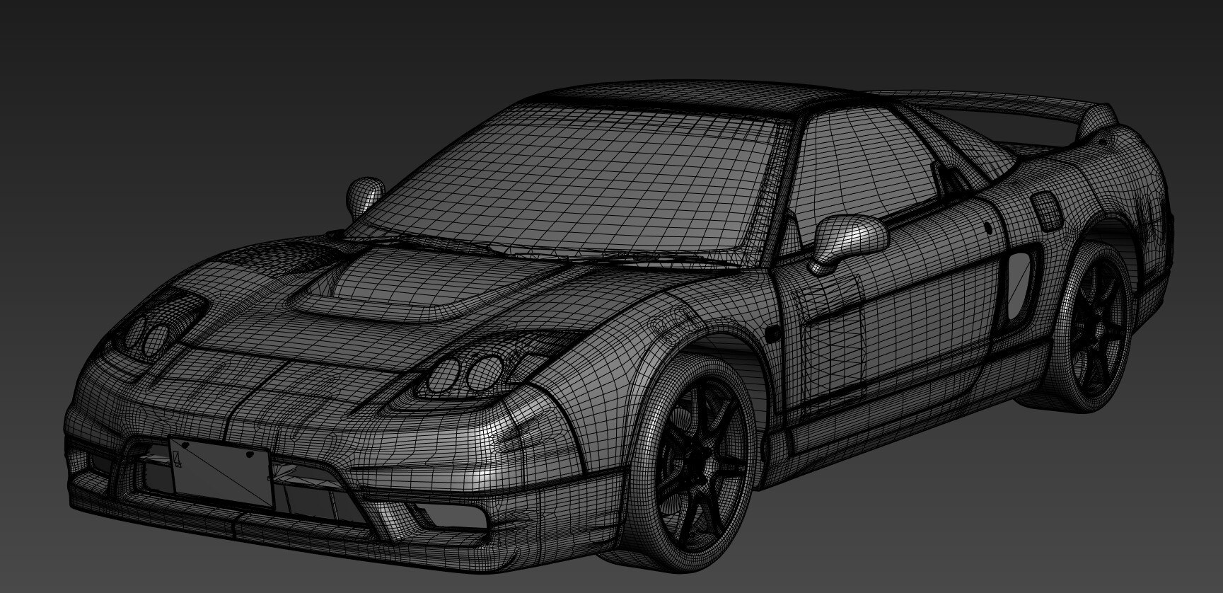 Zakir Khan - Honda NSX NA2 Mule Mask