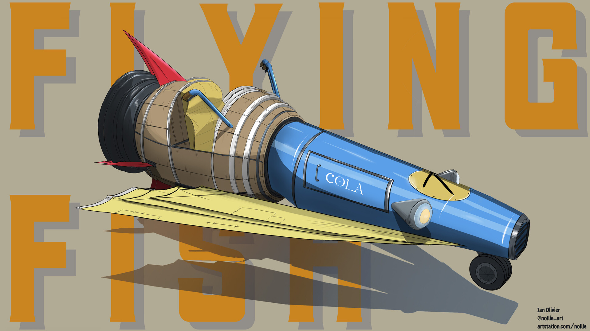 ArtStation - One Piece Vehicle Design Fanart