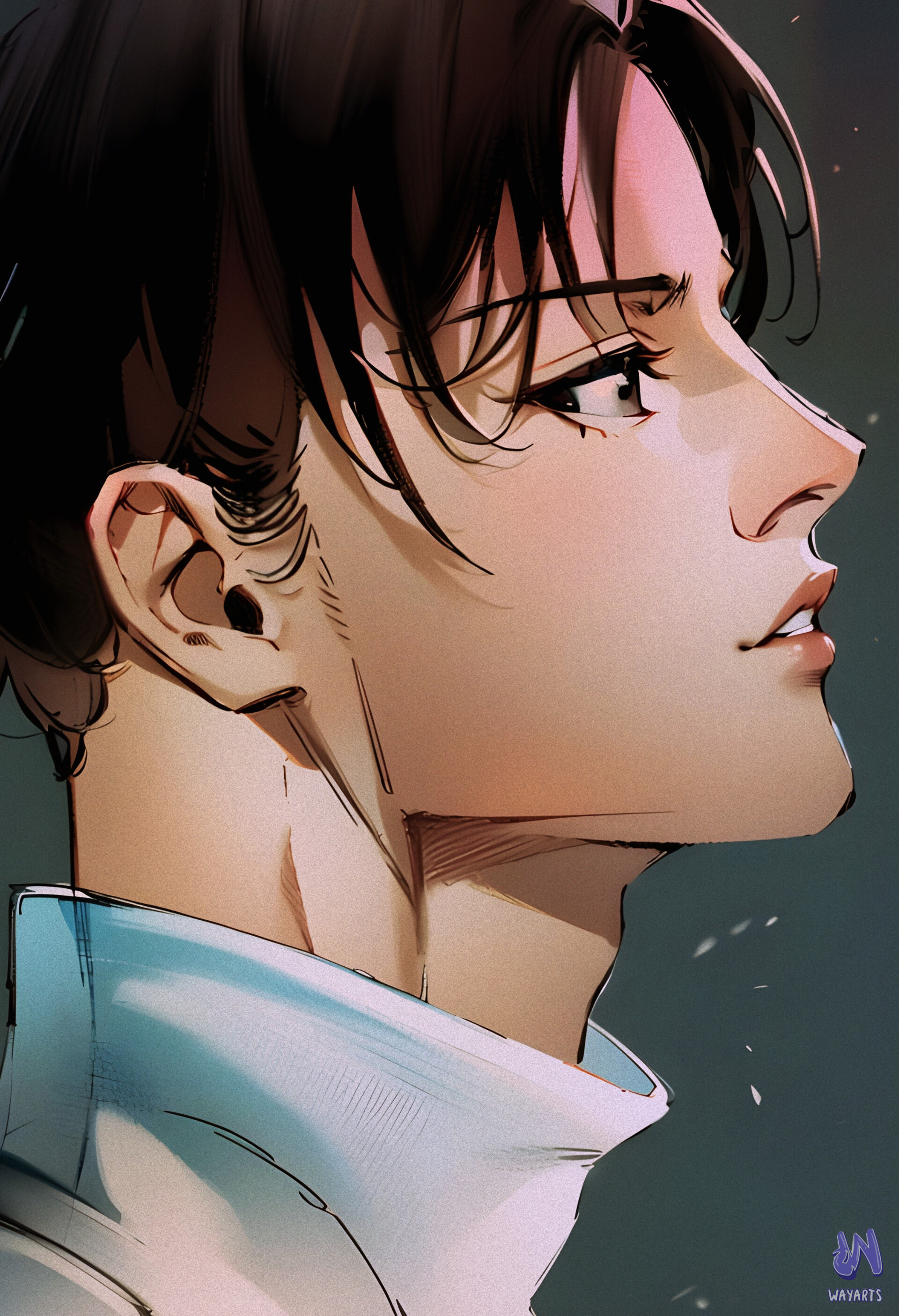 Artstation Yuta Okkotsu Fanart