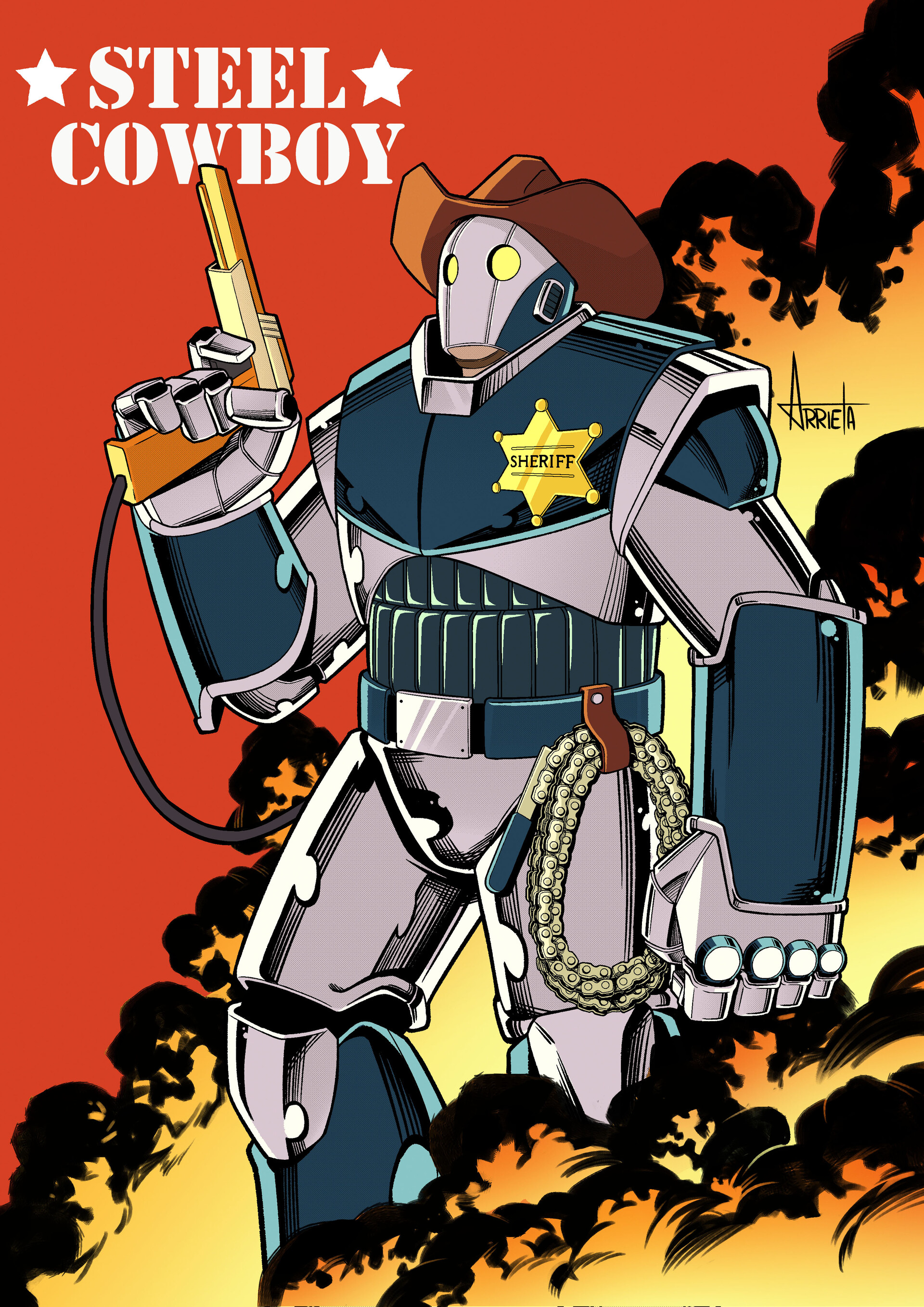 ArtStation - Steel Cowboy